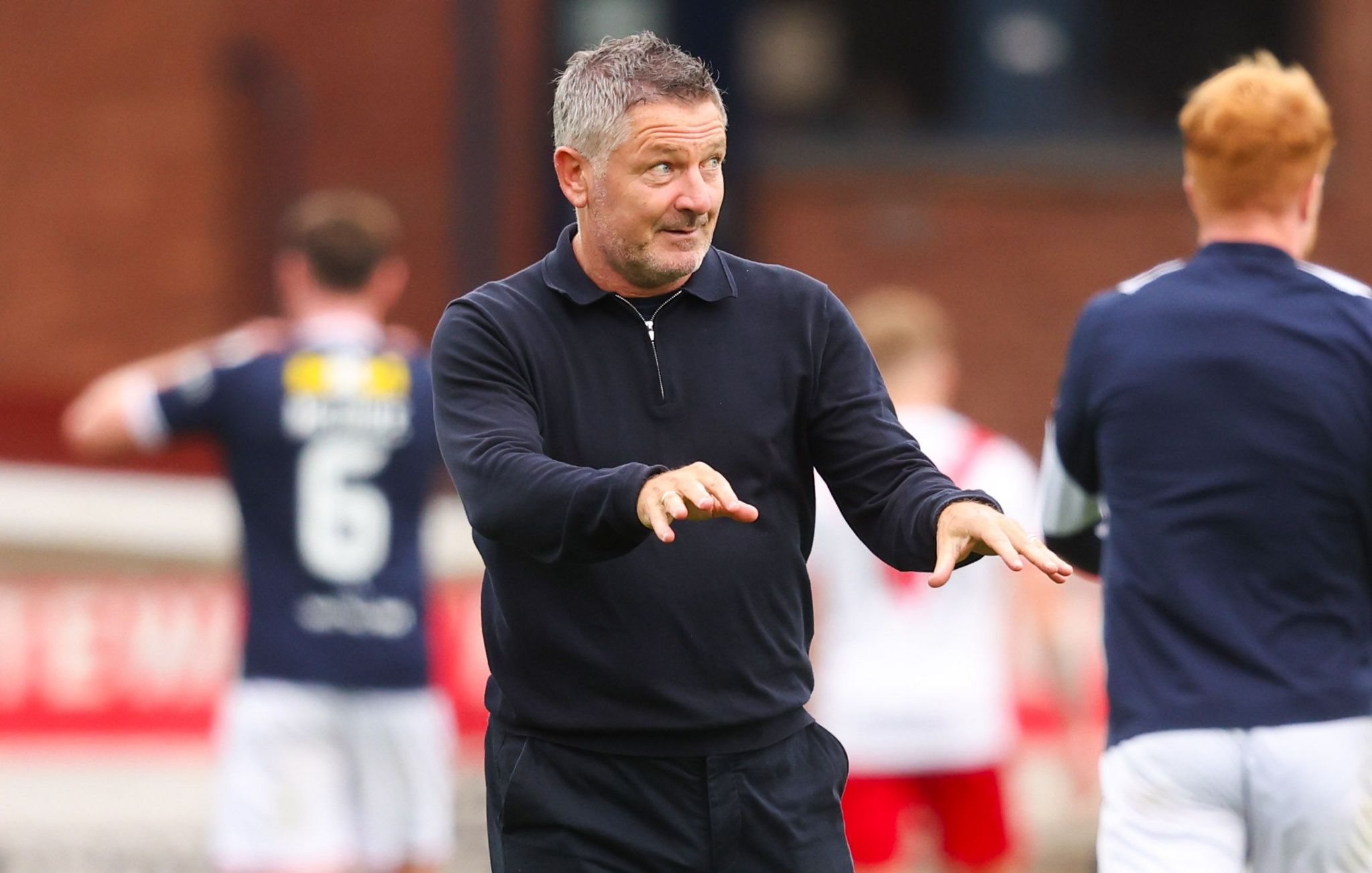 Dundee 6-1 Airdrieonians: What Docherty said - BBC Sport
