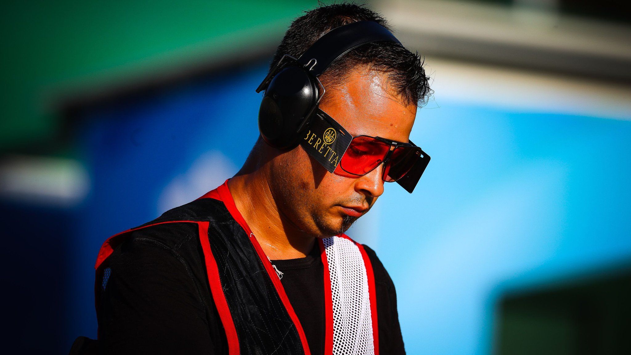 Aaron Heading: The coastguard aiming for world shooting gold - BBC Sport