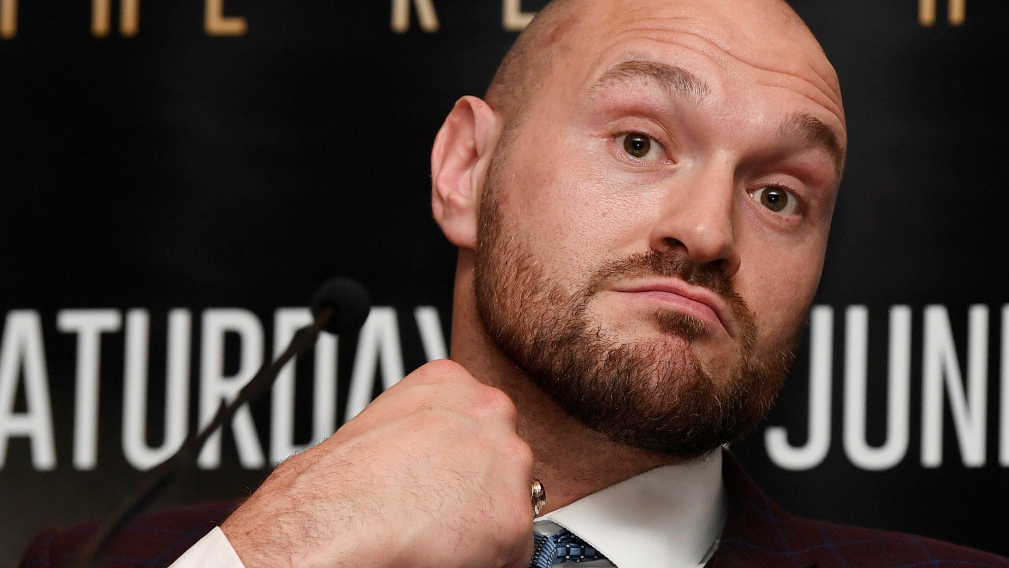 Tyson Fury on depression, drugs, drinking and his comeback fight - BBC ...