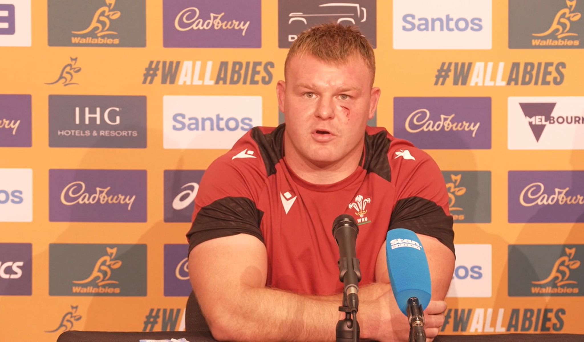 Cory Hill i arwain Cymru yn erbyn y Queensland Reds - BBC Cymru Fyw