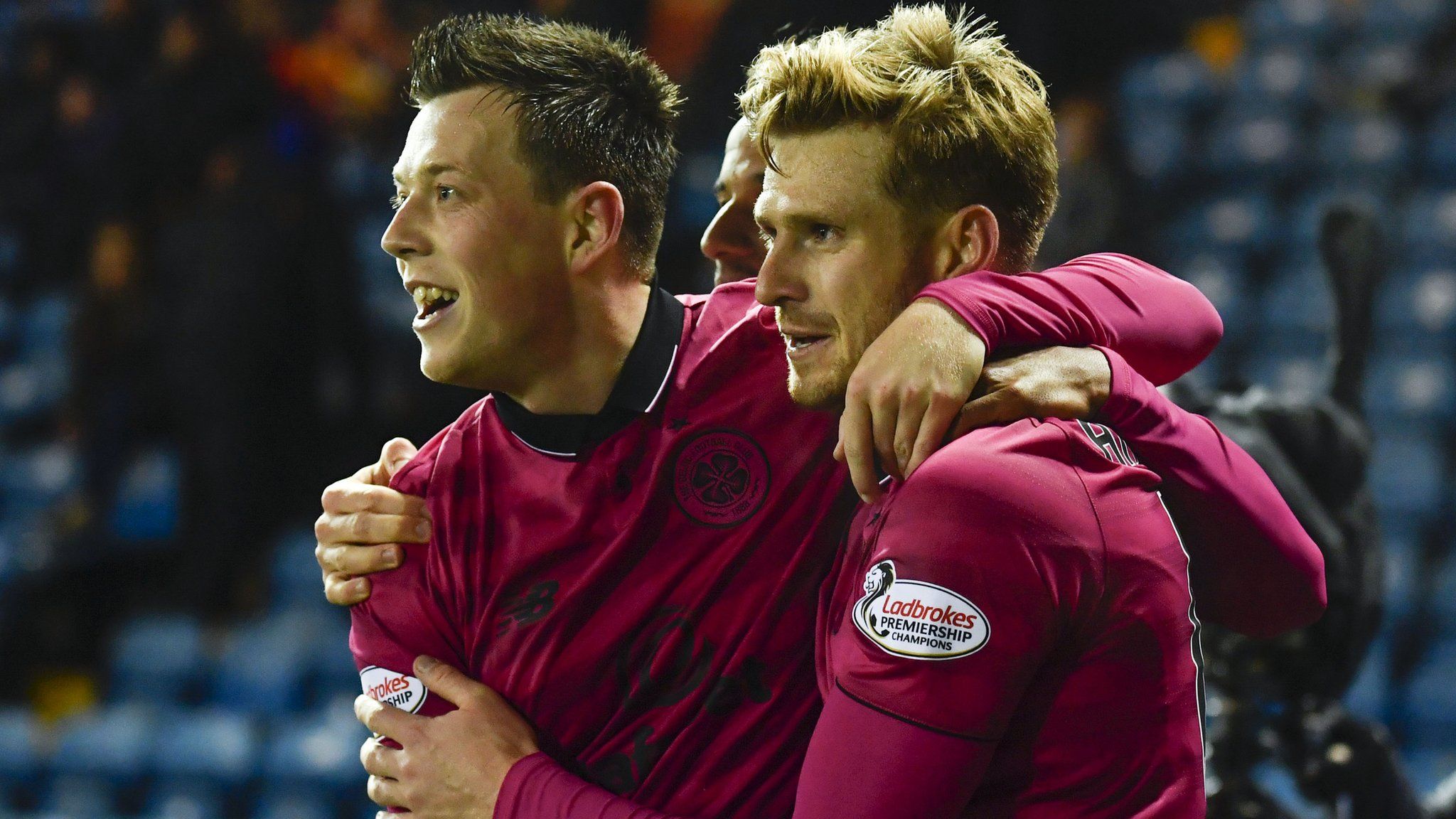 Stuart Armstrong: Brendan Rodgers predicts caps will come for Celtic man - BBC Sport