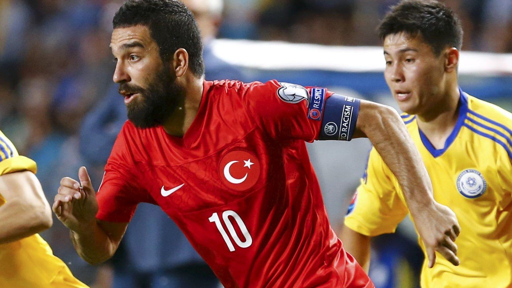 Arda Turan: Barcelona loanee gets 16-game ban for pushing assistant referee - BBC Sport