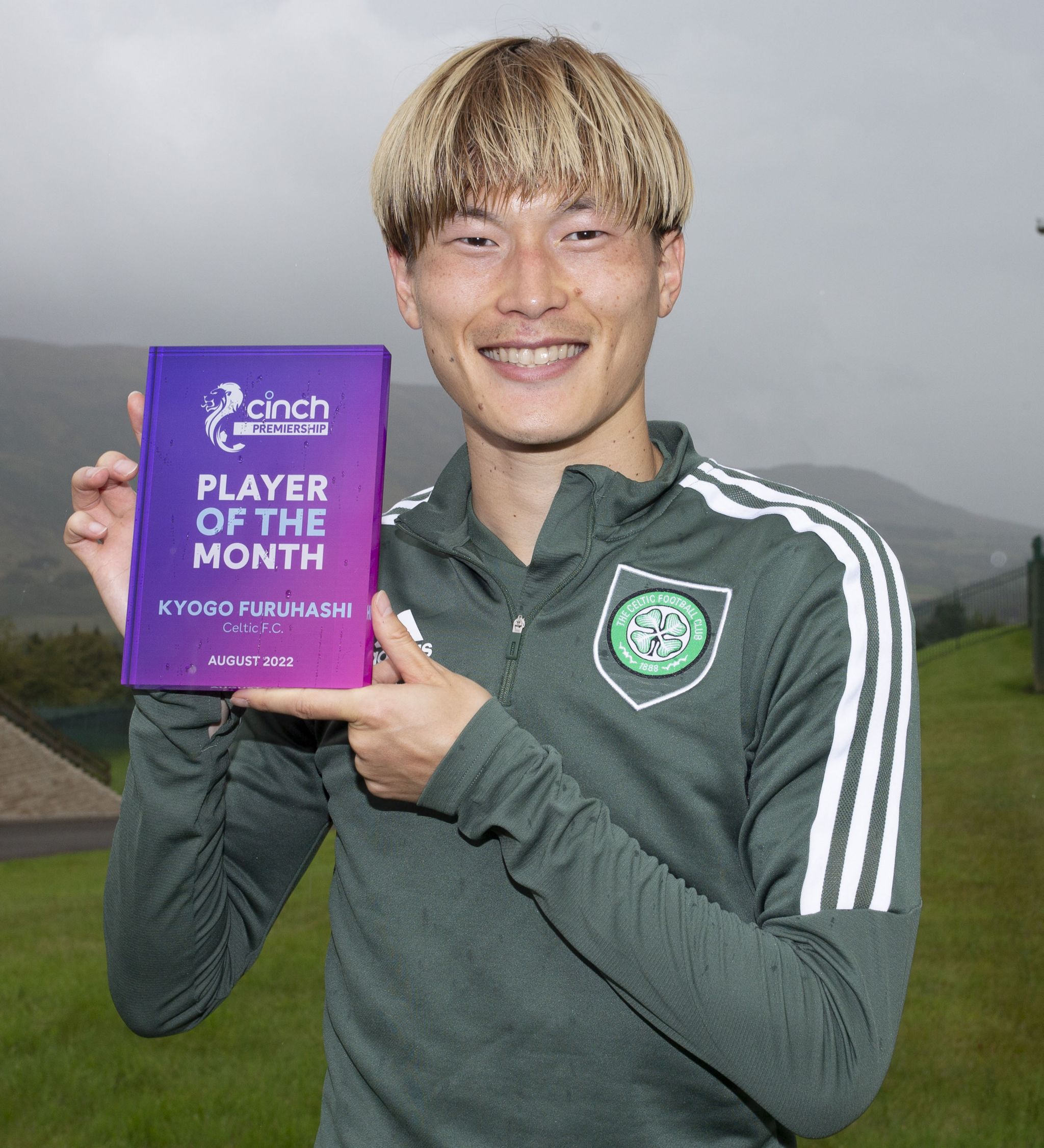 Kyogo is Premiership player of month - BBC Sport