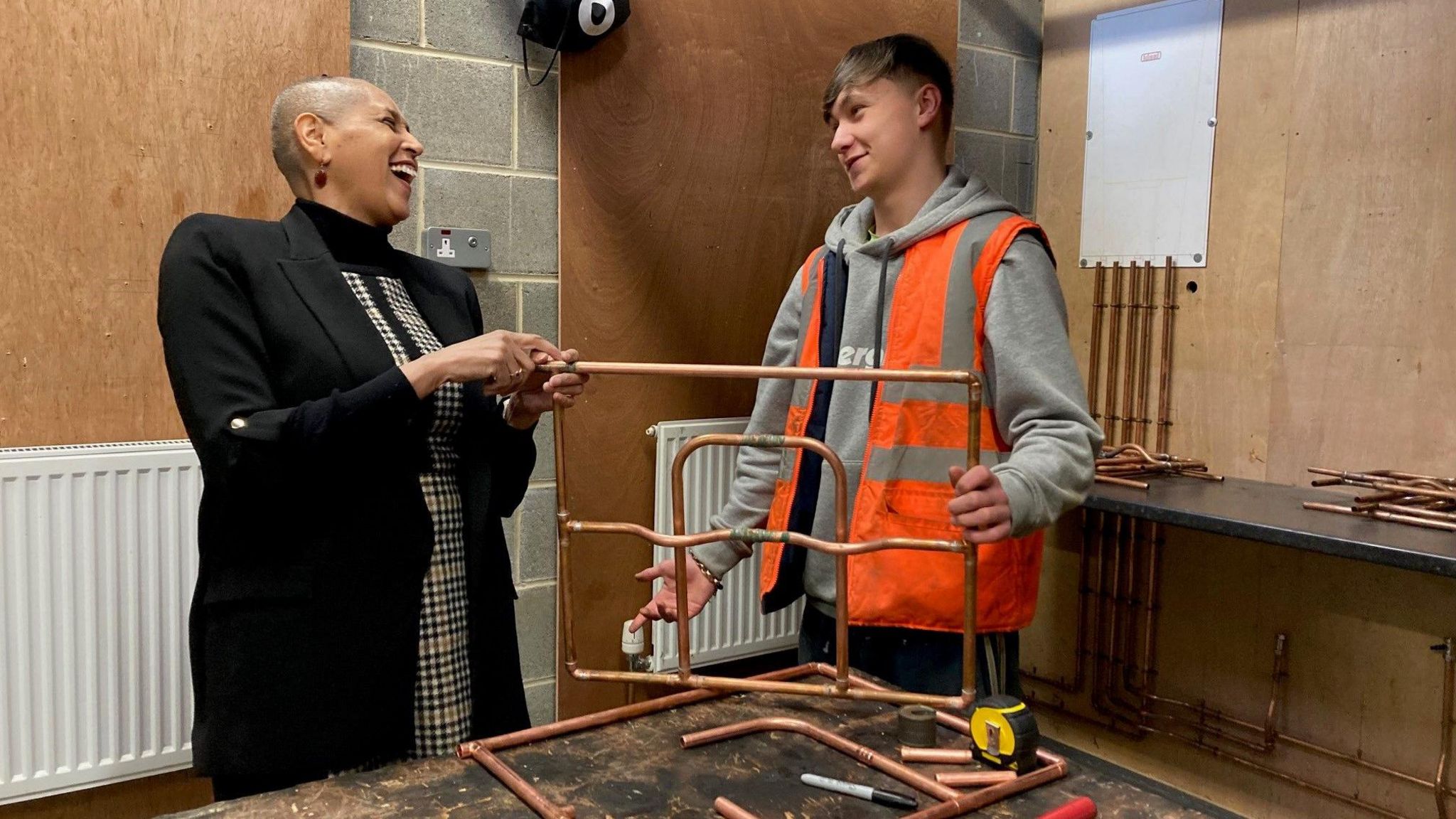 Criminals' cash pays for teenagers' plumbing and electrical training ...