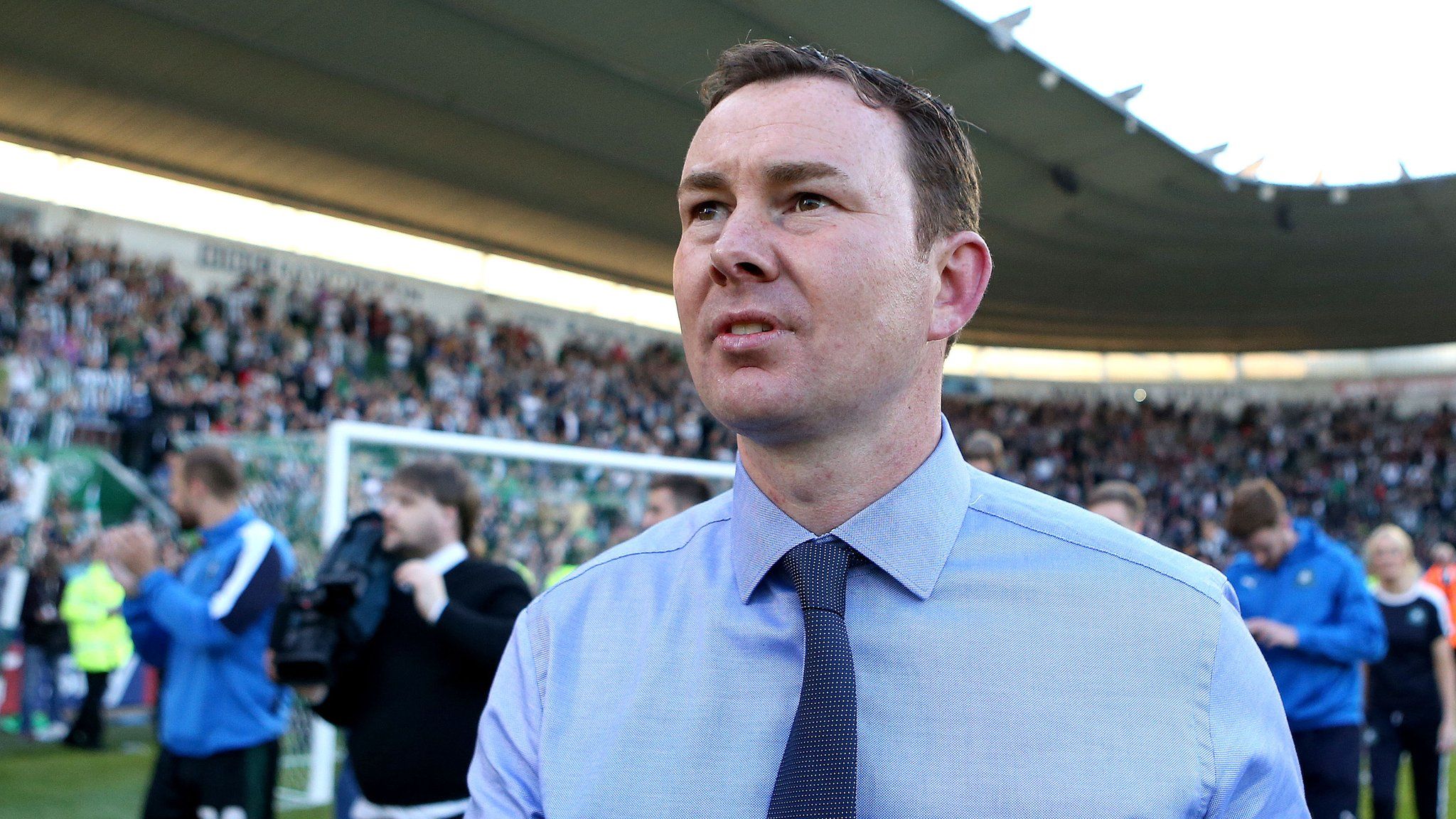 Derek Adams: Plymouth Argyle manager planning a year ahead - BBC Sport