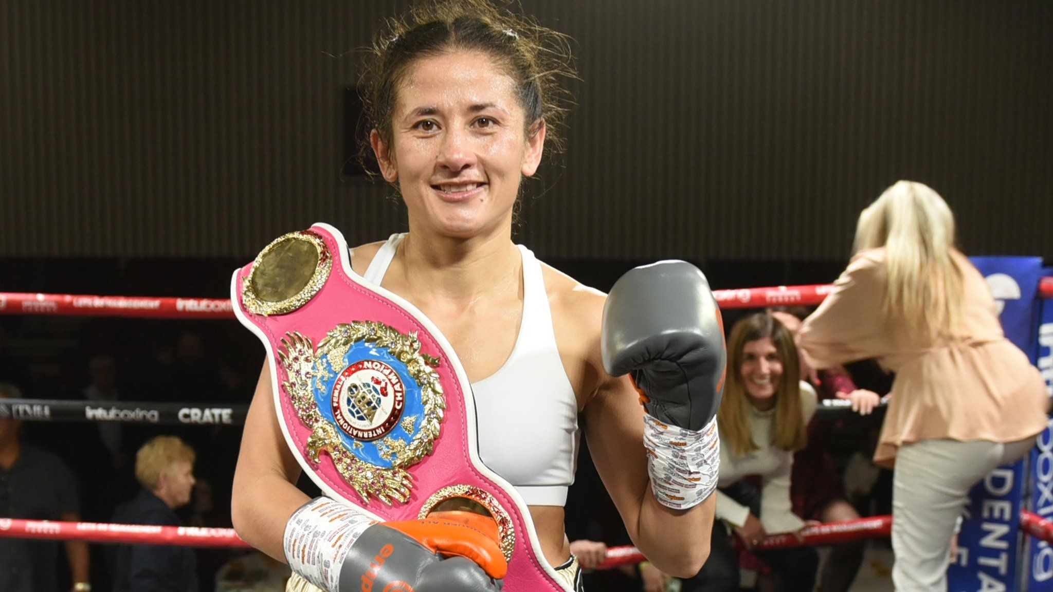 Nina Hughes: WBA champion unconcerned by Australia title defence - BBC ...
