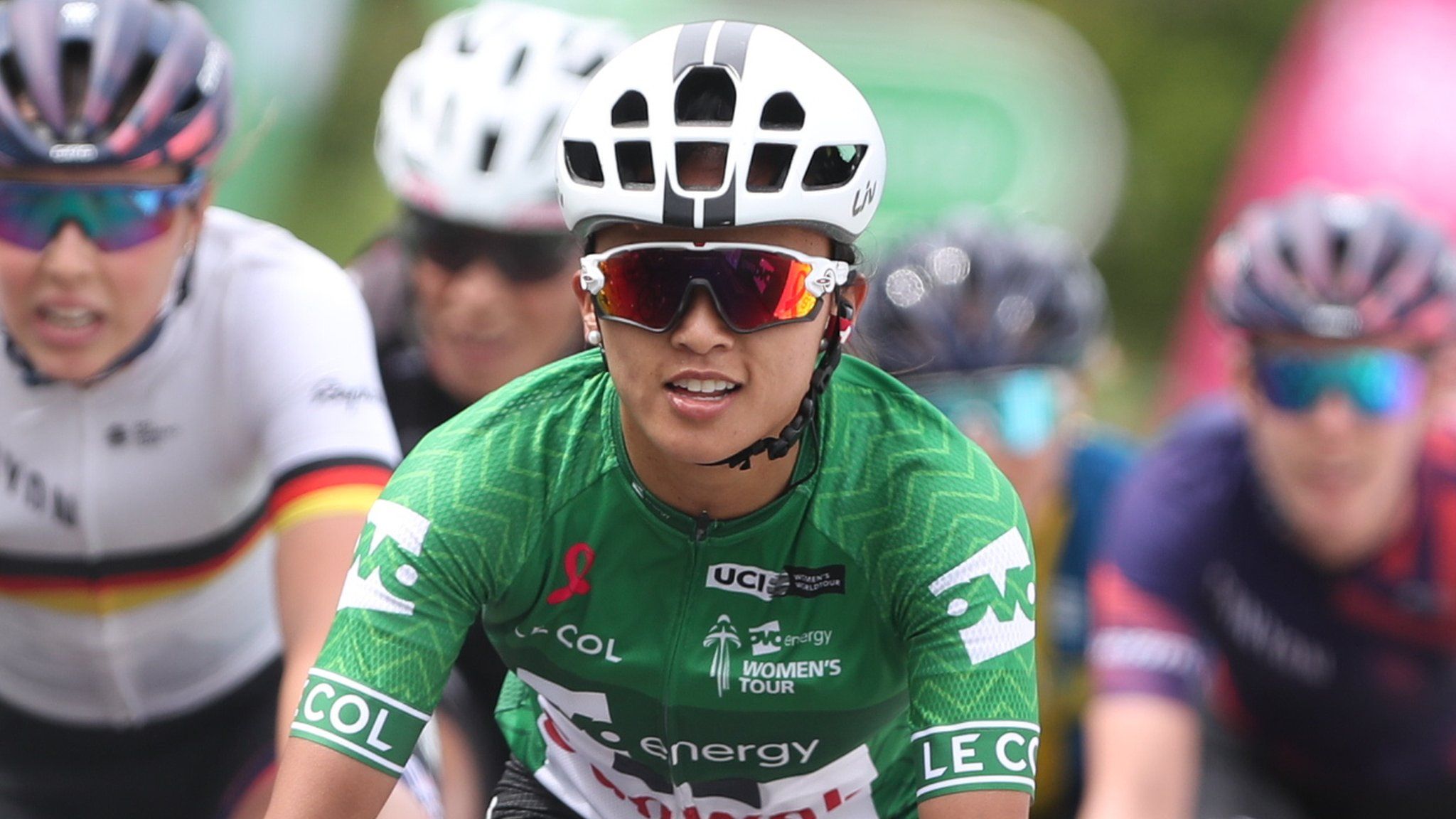Dani Rowe: Welsh cyclist celebrates 'best result' of road-racing career ...