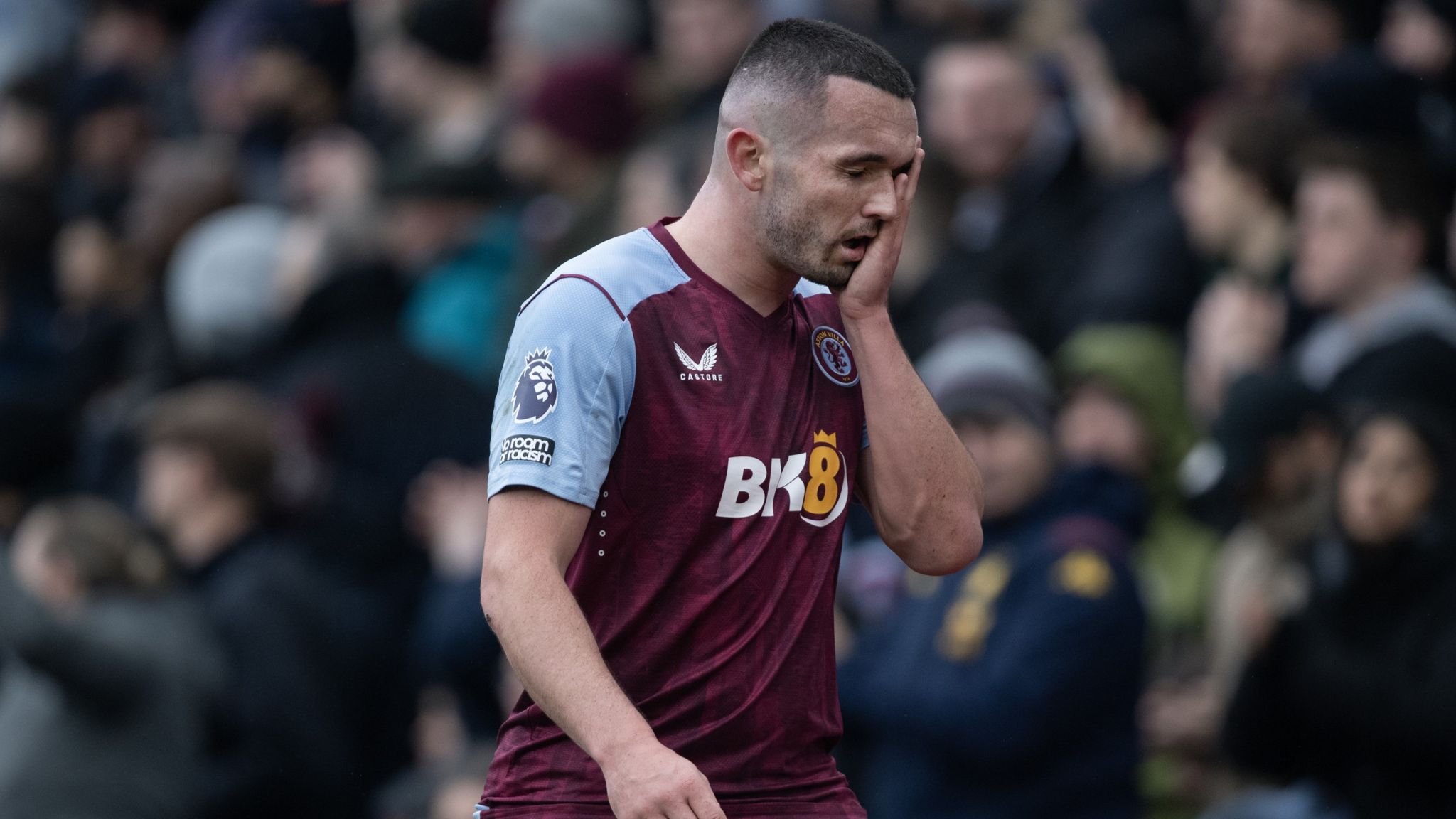 Aston Villa news: McGinn's red card was 'red mist' and 'head loss ...