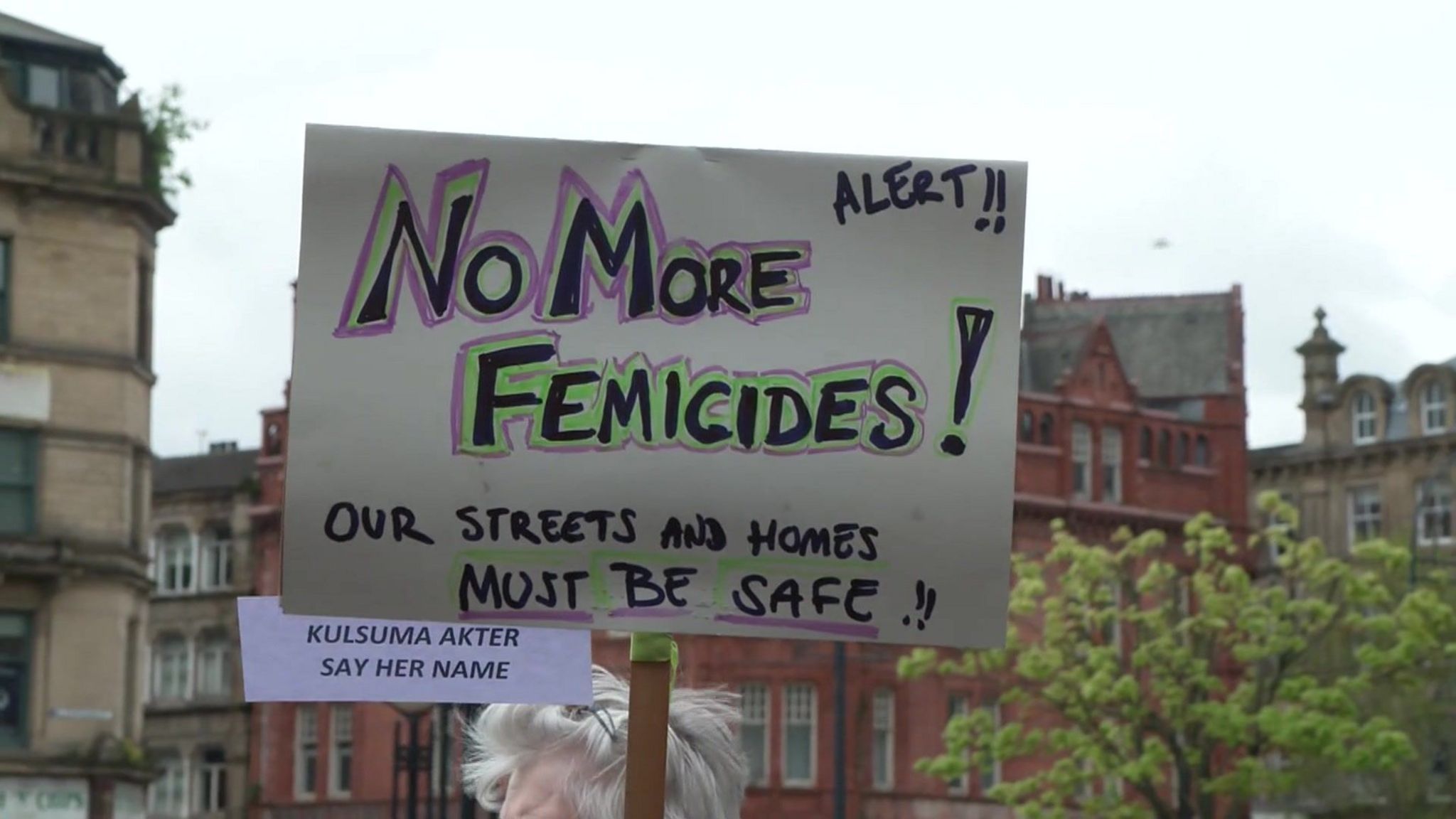 Vigil held in Bradford in memory of stab victim Kulsuma Akter - BBC News