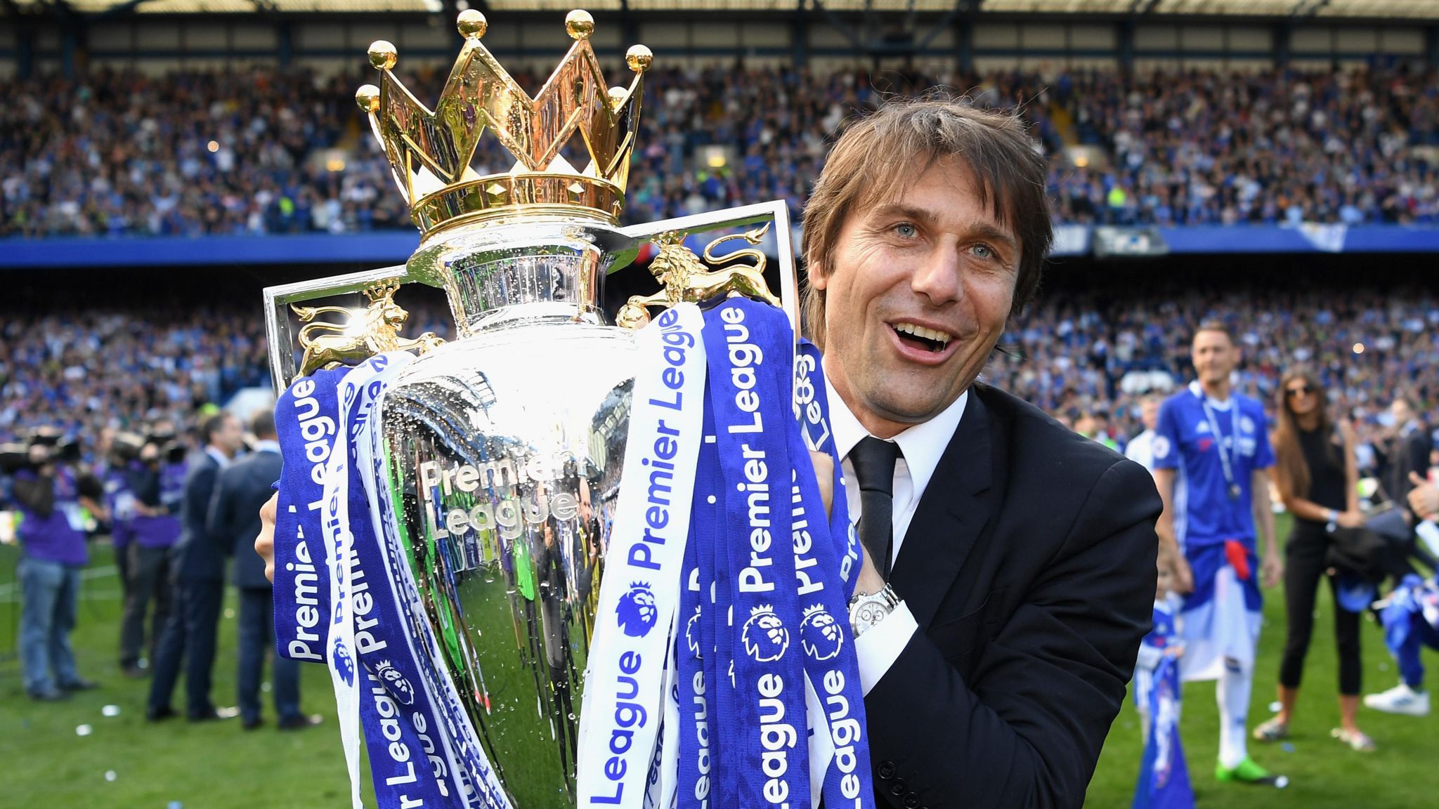Conte wants to give Spurs '100 and more percent' - BBC Sport