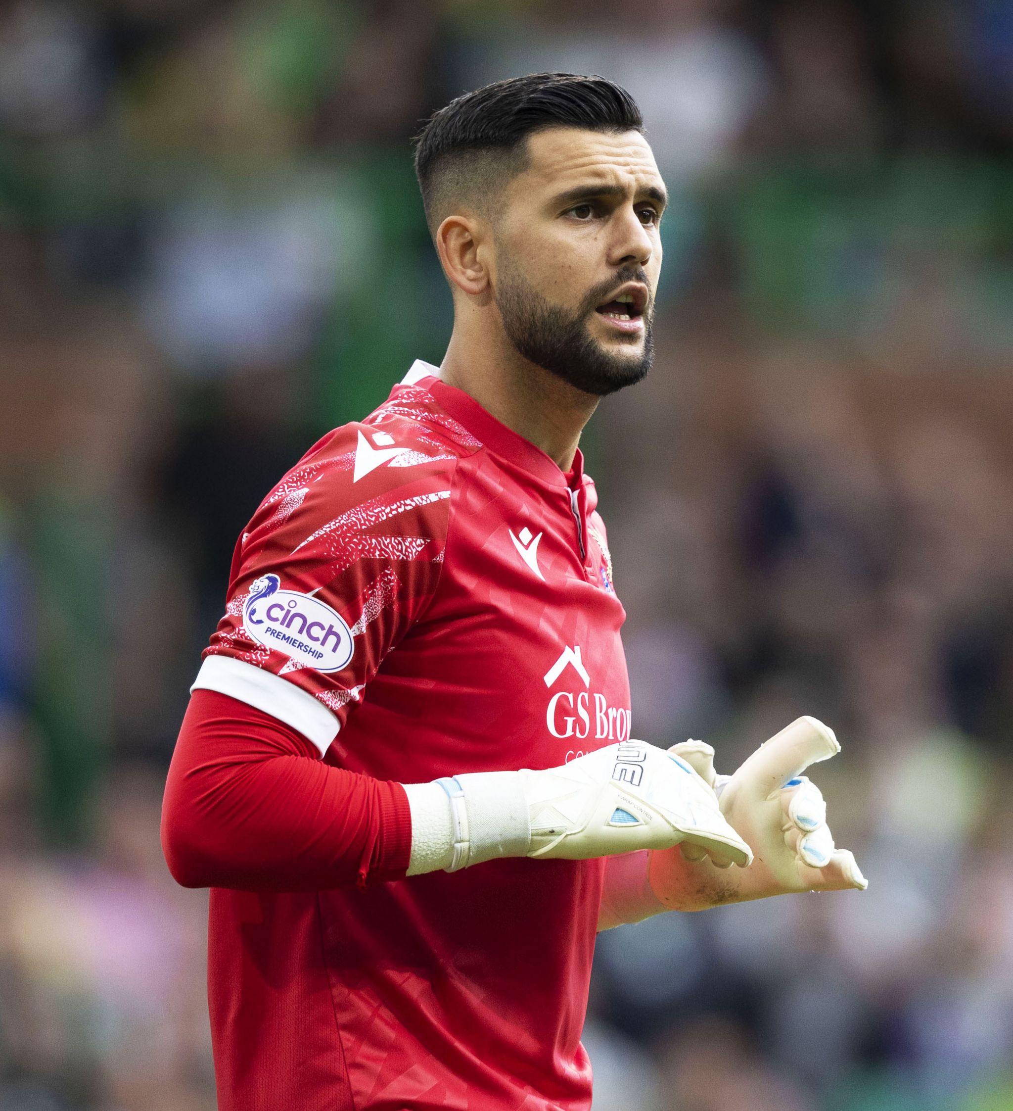 'I'm just the lucky guy that makes all the saves' - BBC Sport