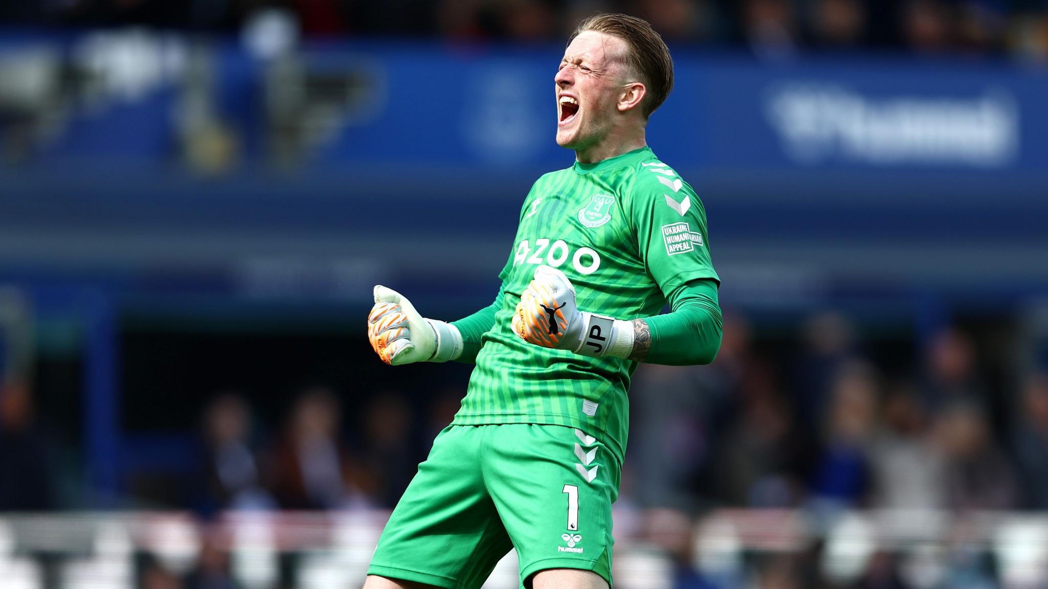 Pickford wins your player of the season vote - BBC Sport