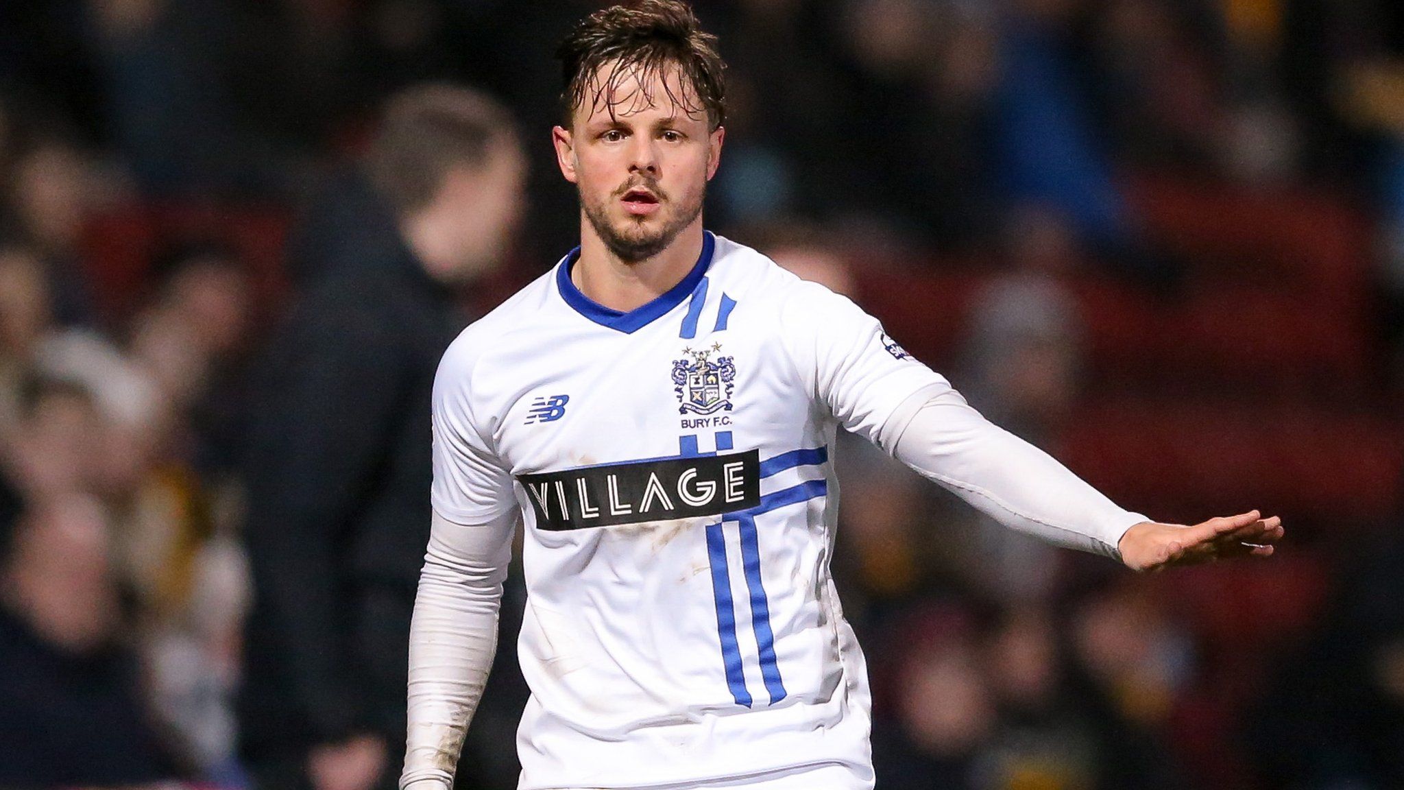 Nathan Cameron: Bury defender out for the rest of the season - BBC Sport