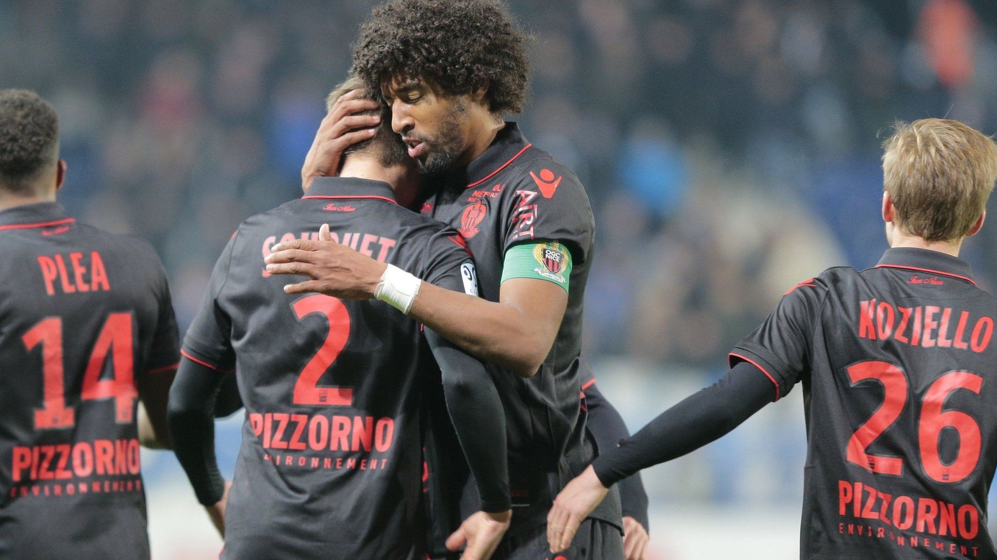 Mario Balotelli: Nice striker makes Bastia racist abuse claim - BBC Sport