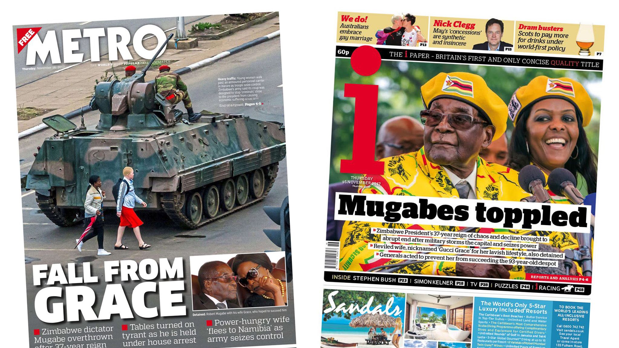 News Daily: Zimbabwe latest and painting breaks record - BBC News