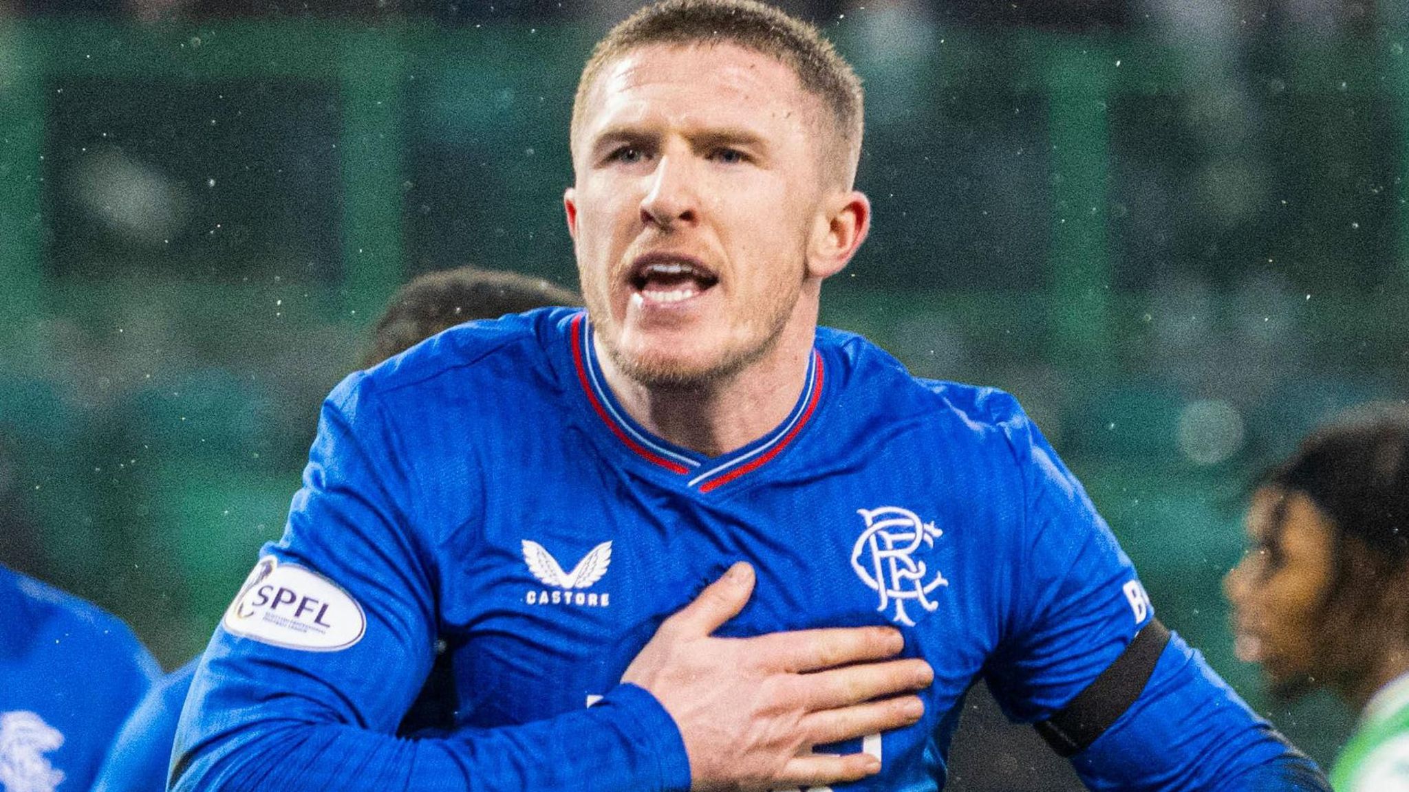 John Lundstram in emotional Rangers farewell - BBC Sport