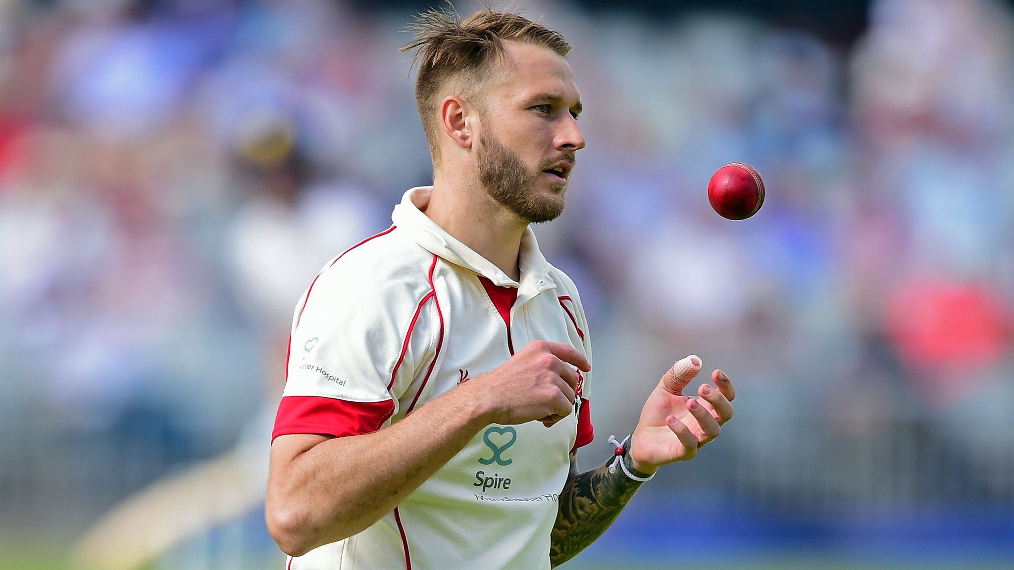 Lancashire: Kyle Jarvis happy to see out contract after reports of Zimbabwe recall - BBC Sport