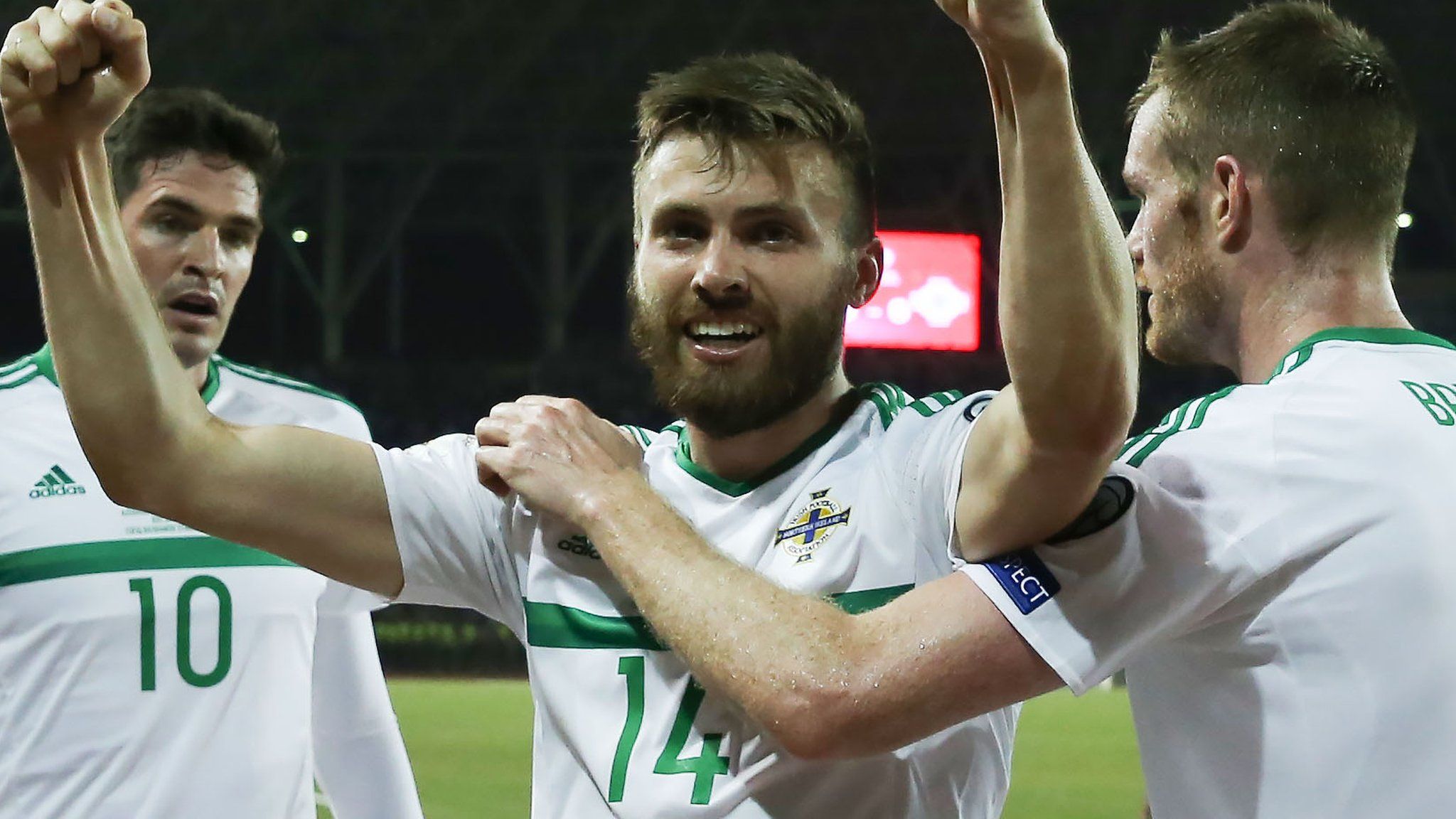 World Cup 2018: Azerbaijan 0-1 Northern Ireland - BBC Sport