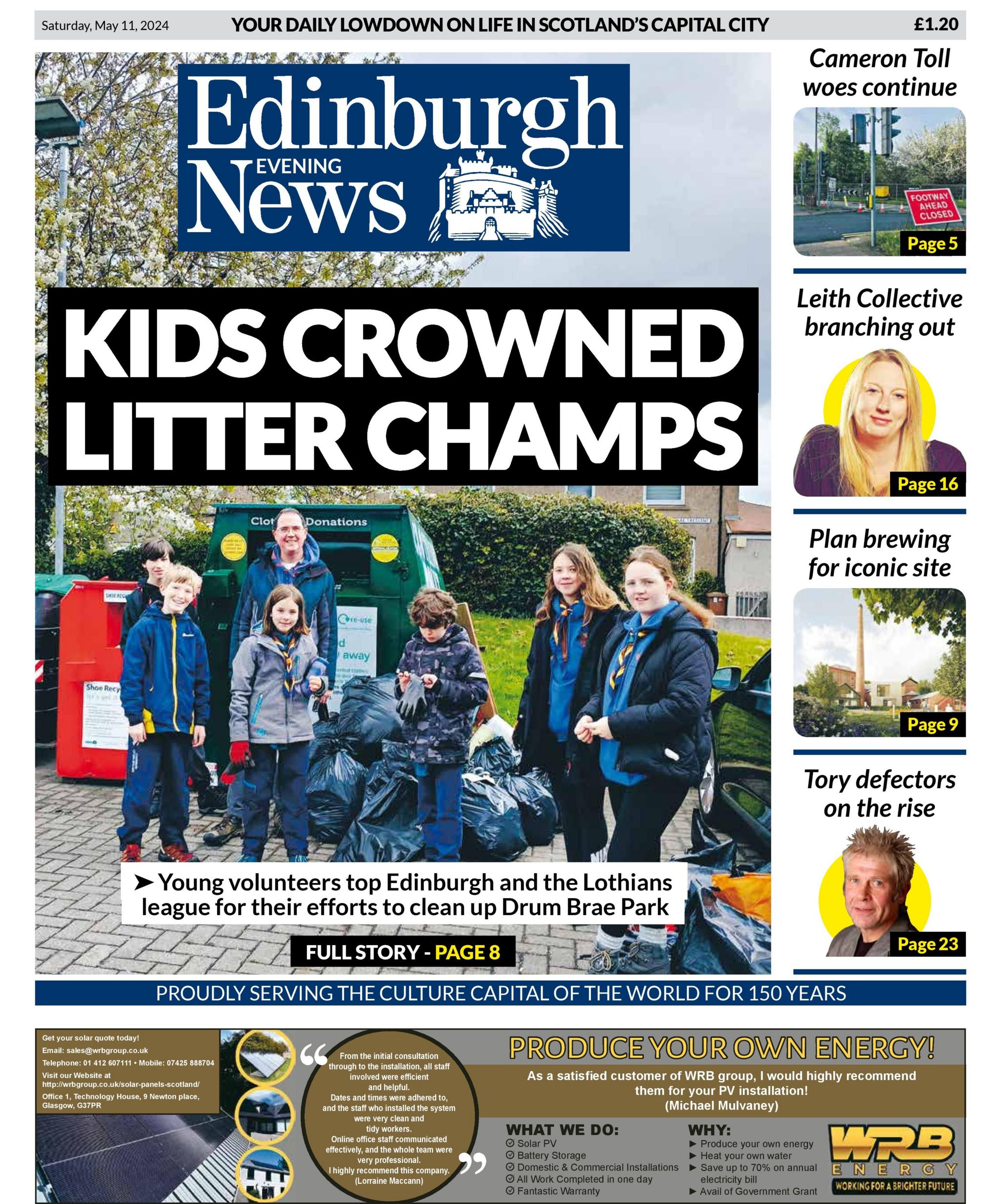 Scotland's papers: Swinney child poverty vow and art school inquiry ...