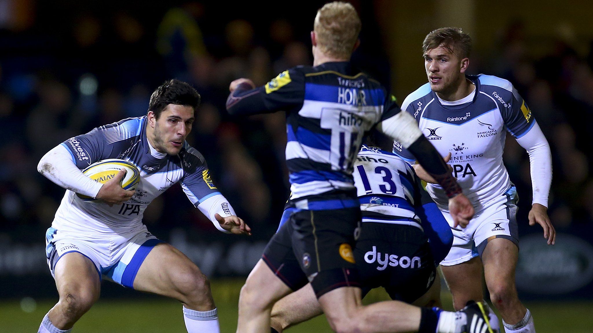 Premiership: Bath 21-19 Newcastle - BBC Sport