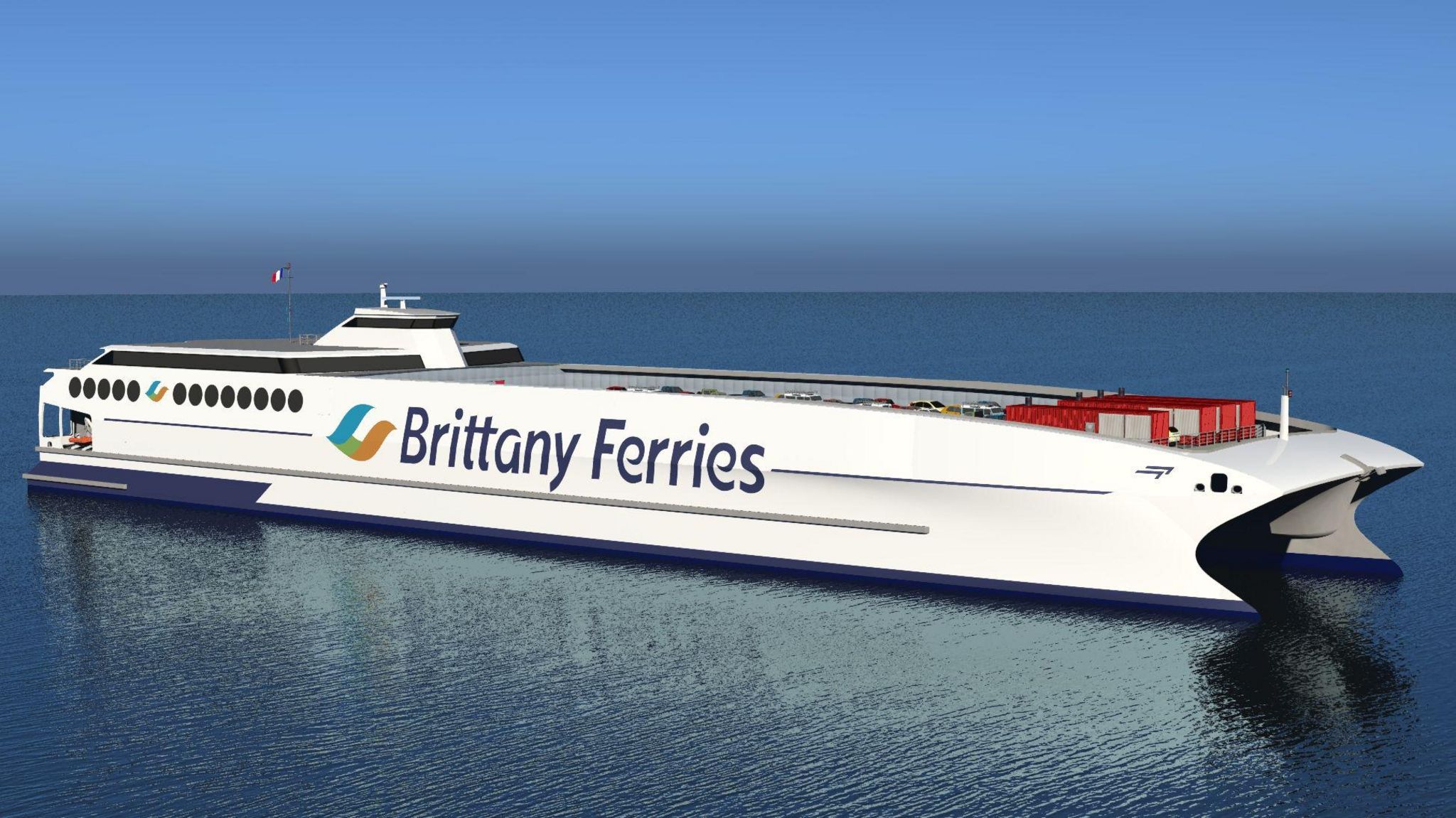 Ferry berthing trial in Jersey deemed a success - BBC News