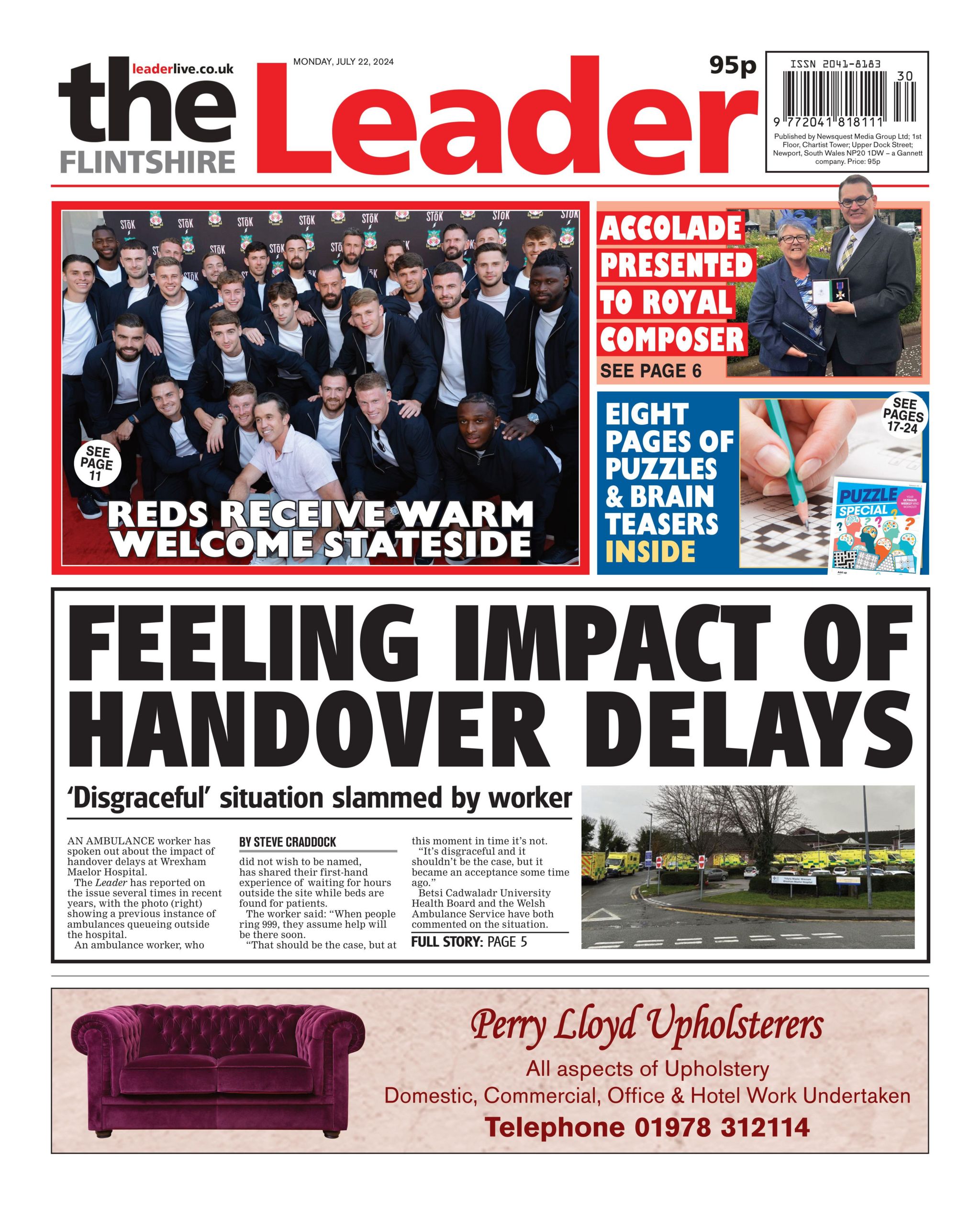 Wales' papers: Family 'could have to pay £300 childcare a day' - BBC News