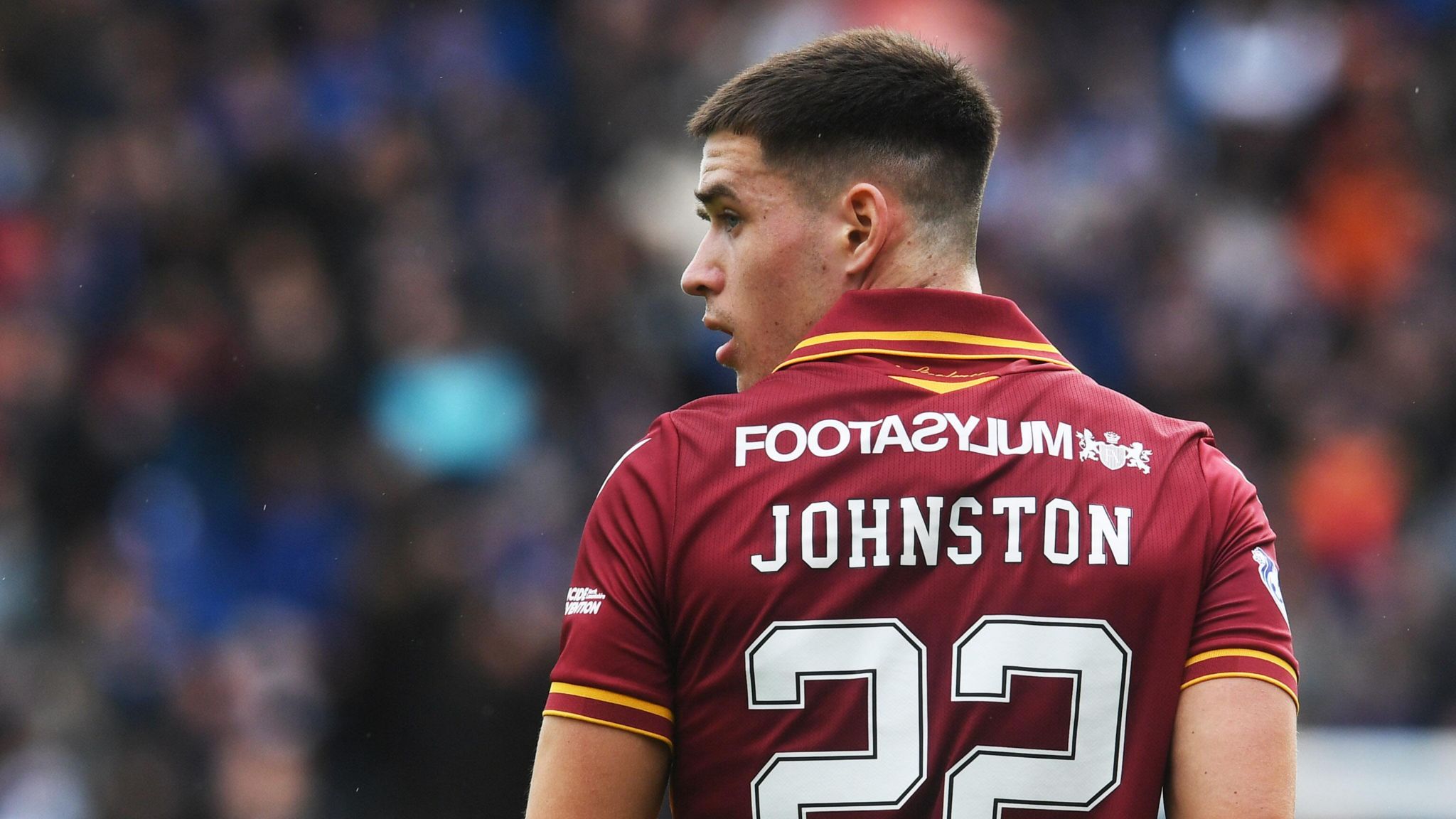 Motherwell's Johnston has 'fantastic delivery' - BBC Sport