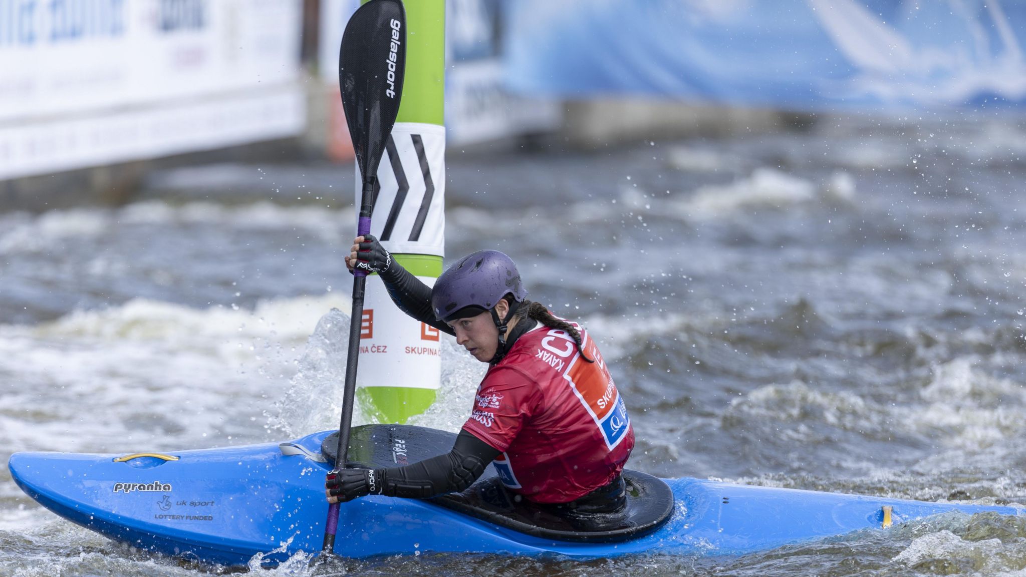 Olympic hopeful Kimberley Woods wins kayak cross World Cup bronze - BBC ...