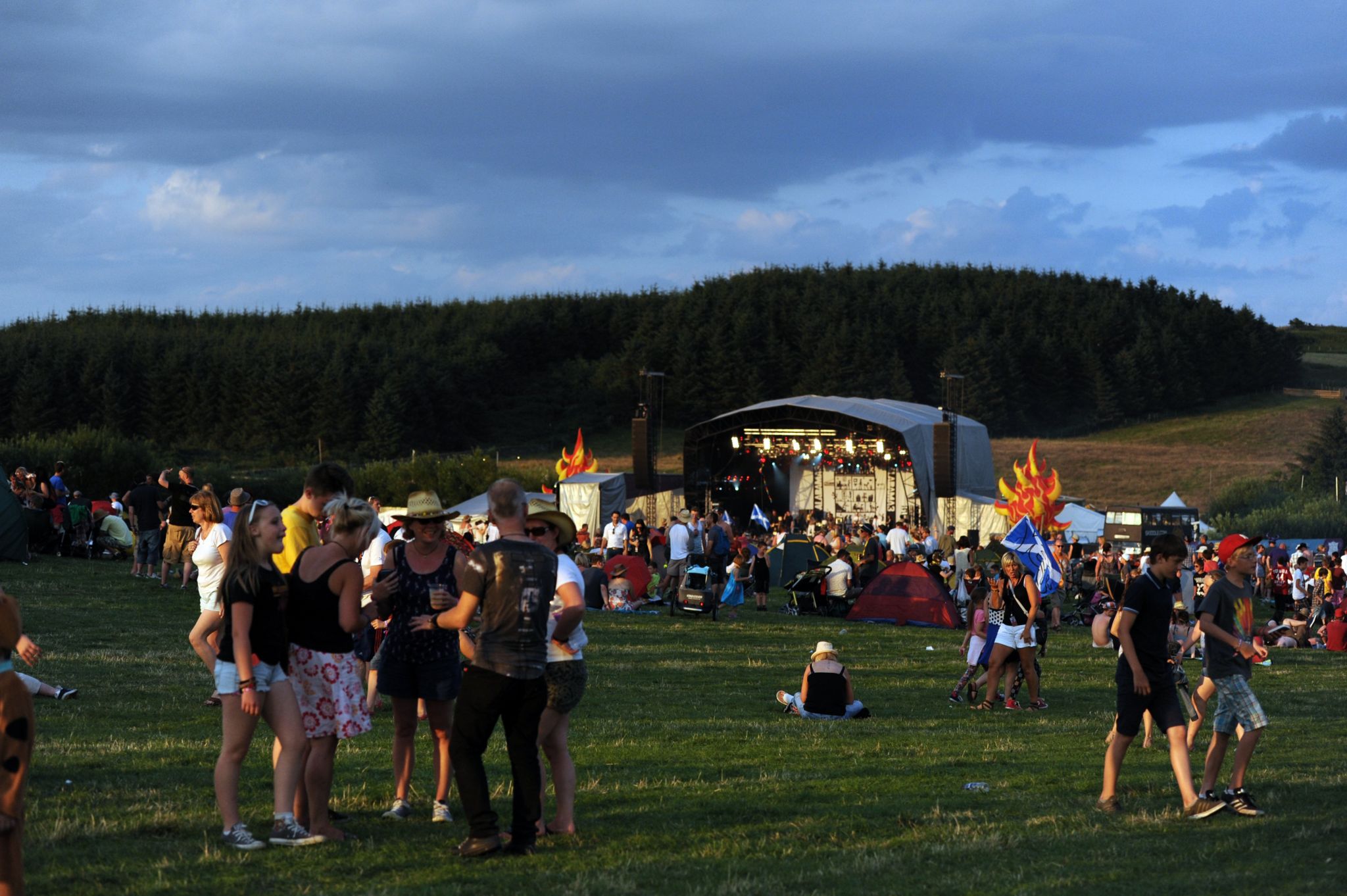 Waving a fond farewell to the Wickerman Festival - BBC News