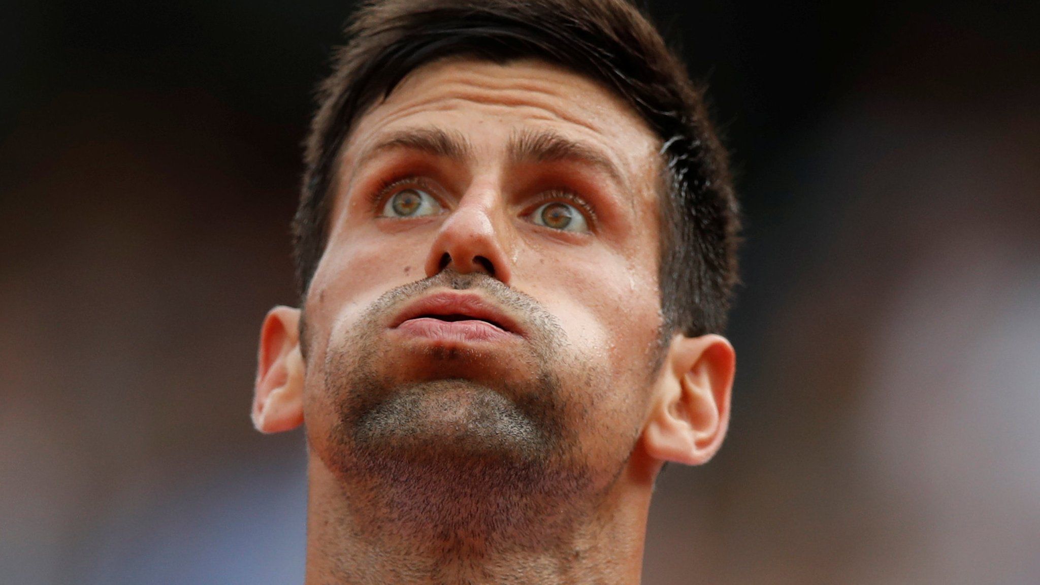 Novak Djokovic survives scare to reach French Open fourth round - BBC Sport