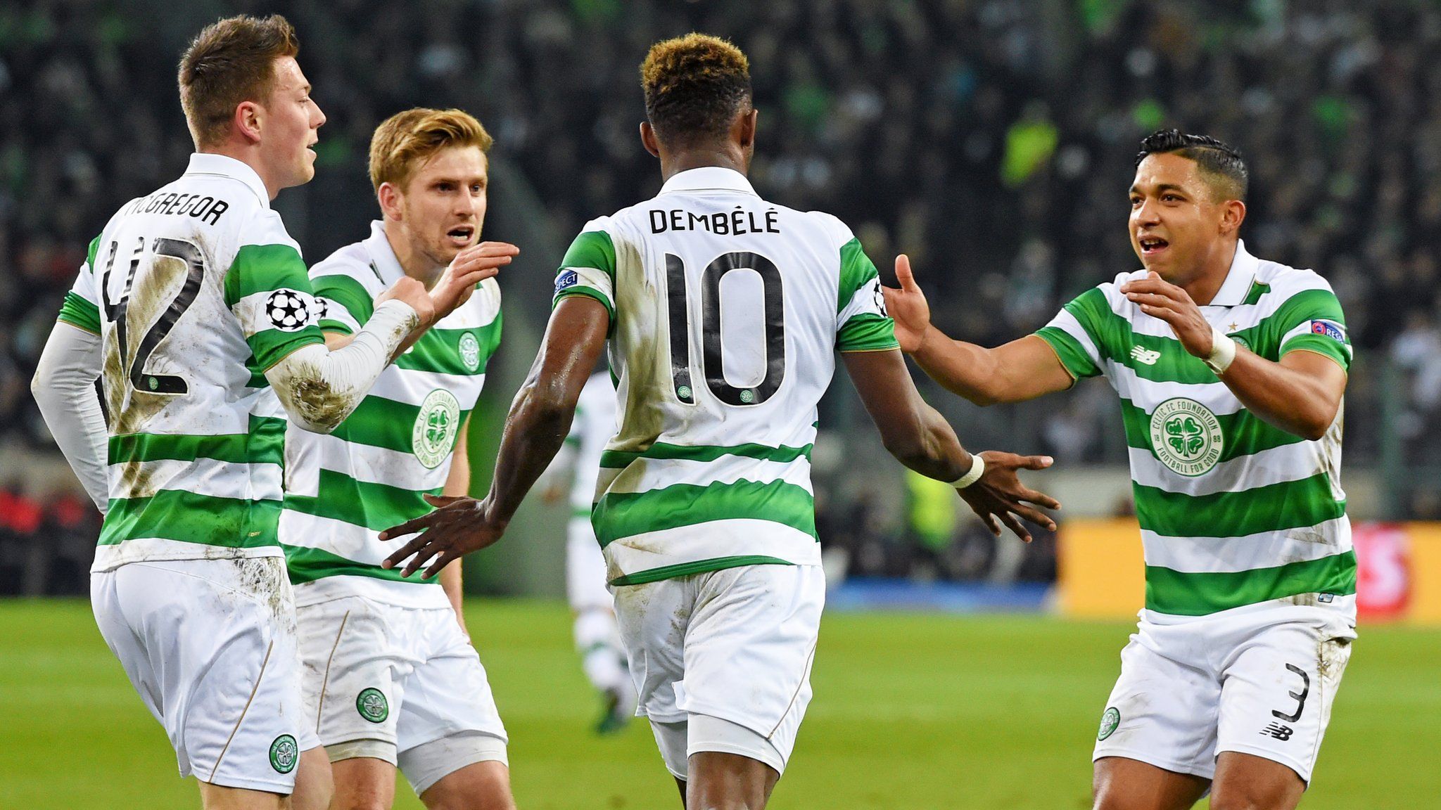 Celtic leave Monchengladbach with head held high - BBC Sport