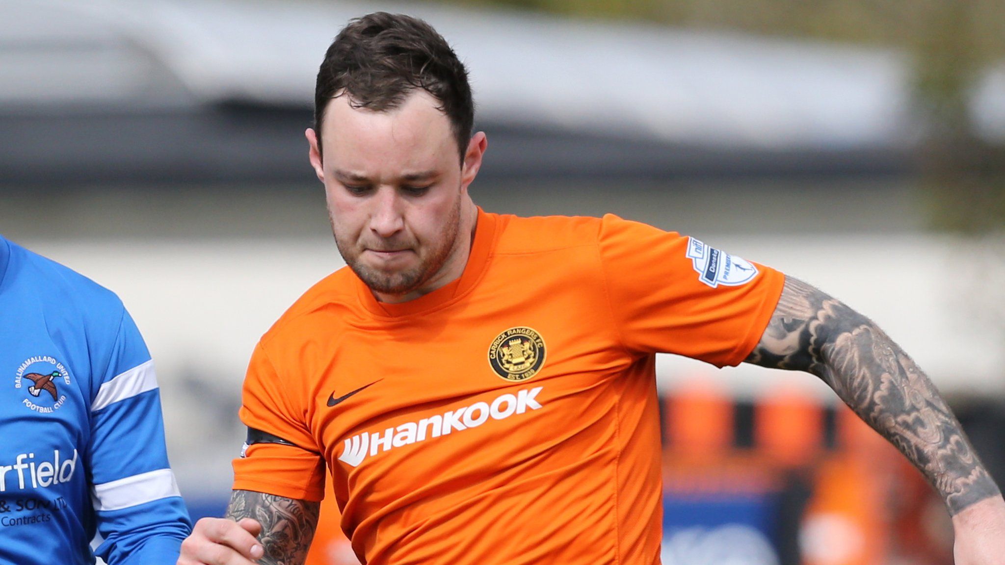 Carrick Rangers duo complete transfers to Ballymena and Glentoran - BBC ...