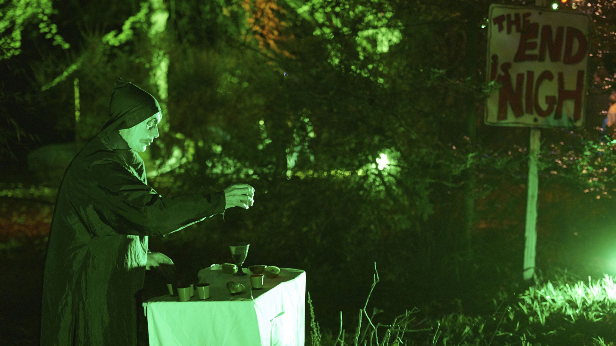 Boos up: Ghosts and ghouls show on Ness Islands - BBC News