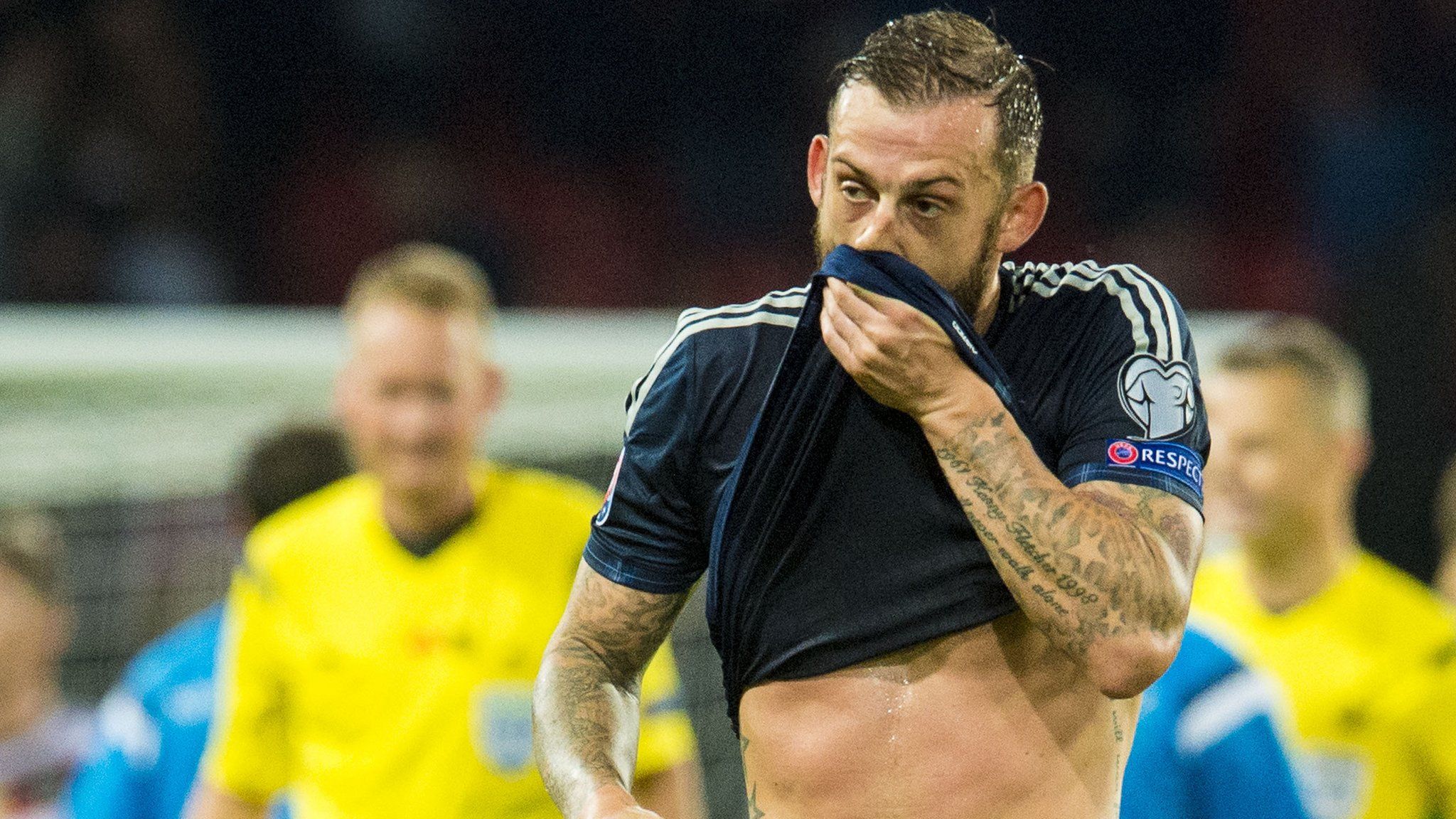 Scotland's Steven Fletcher focused on reaching Euro finals - BBC Sport