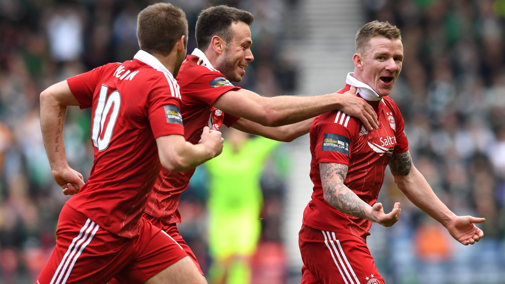 Hibernian 2-3 Aberdeen: Derek McInnes edges Neil Lennon in tactical ...