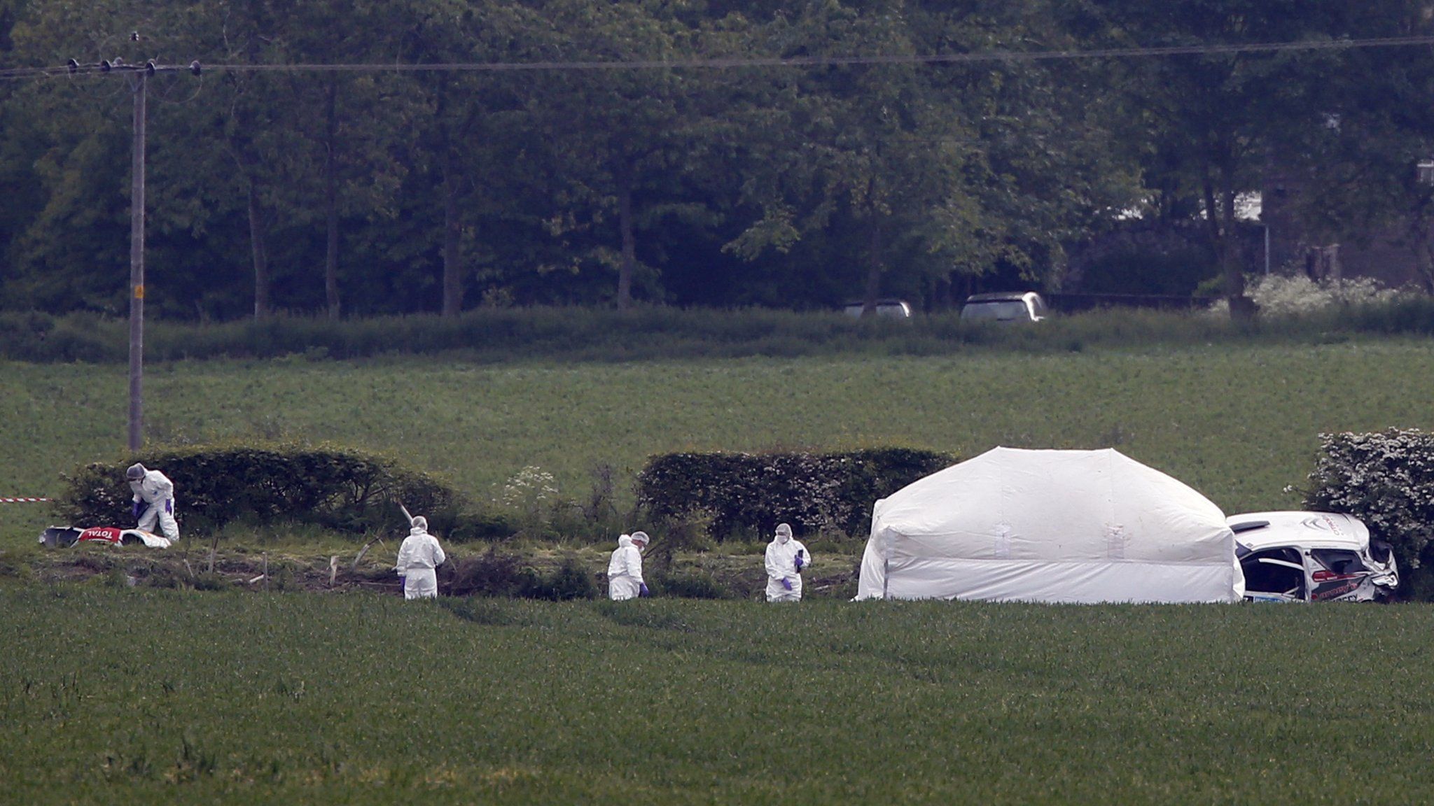 Jim Clark Rally crash road stretch 'infamous' - BBC News