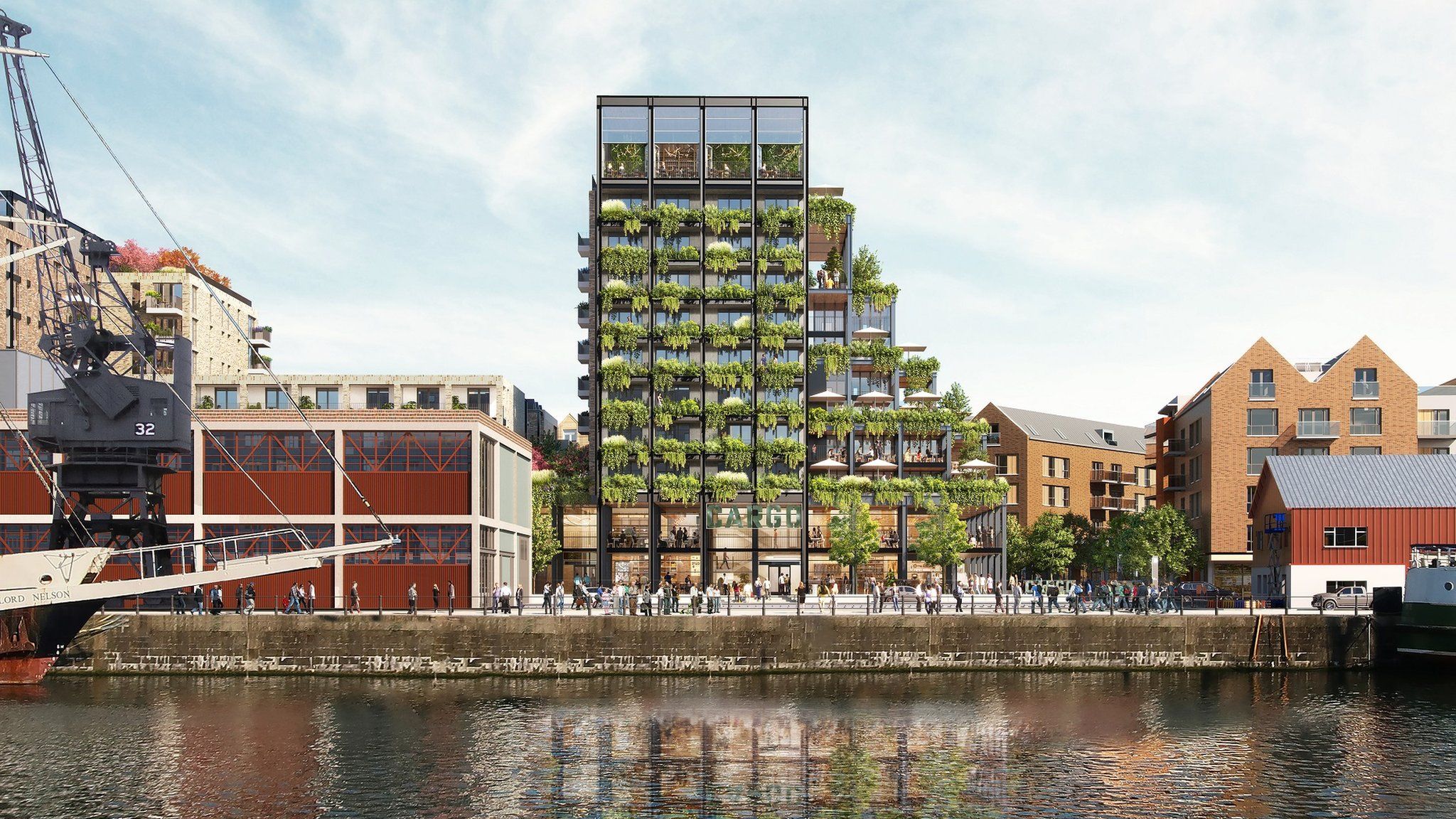 Bristol: Revised plans for Wapping Wharf development - BBC News