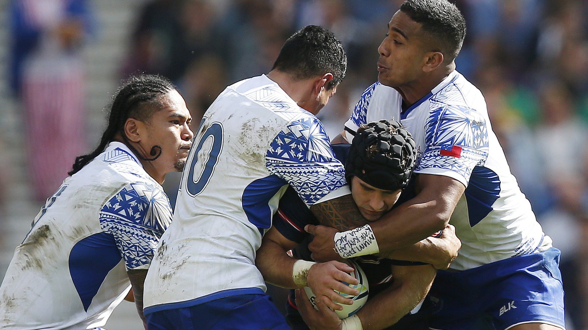 Rugby World Cup 2015: Samoa 25-16 United States - BBC Sport