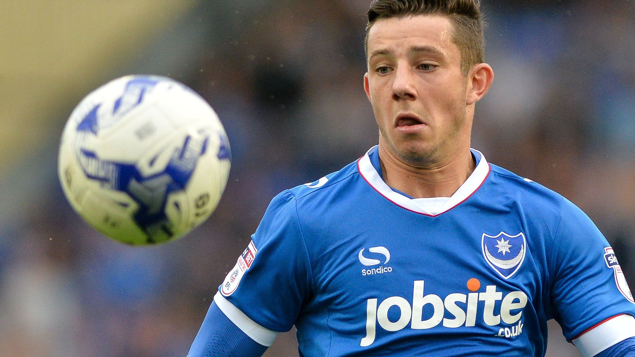 Conor Chaplin: Portsmouth striker extends contract to the summer of ...