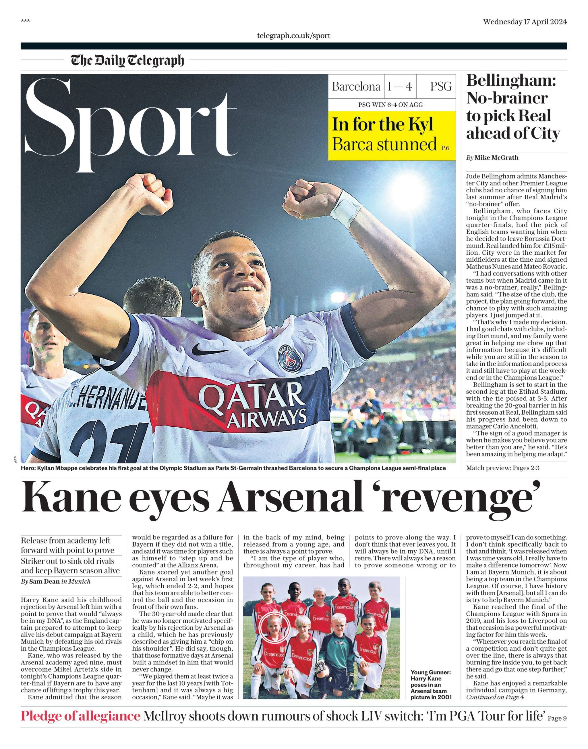 Wednesday's back pages - BBC Sport