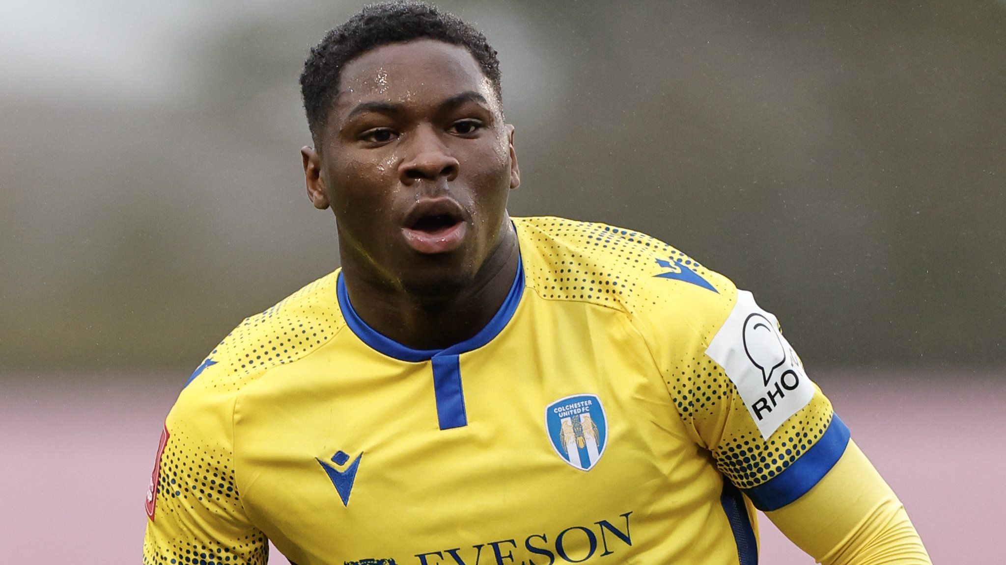 Samson Tovide: Colchester United striker fit again for relegation run ...