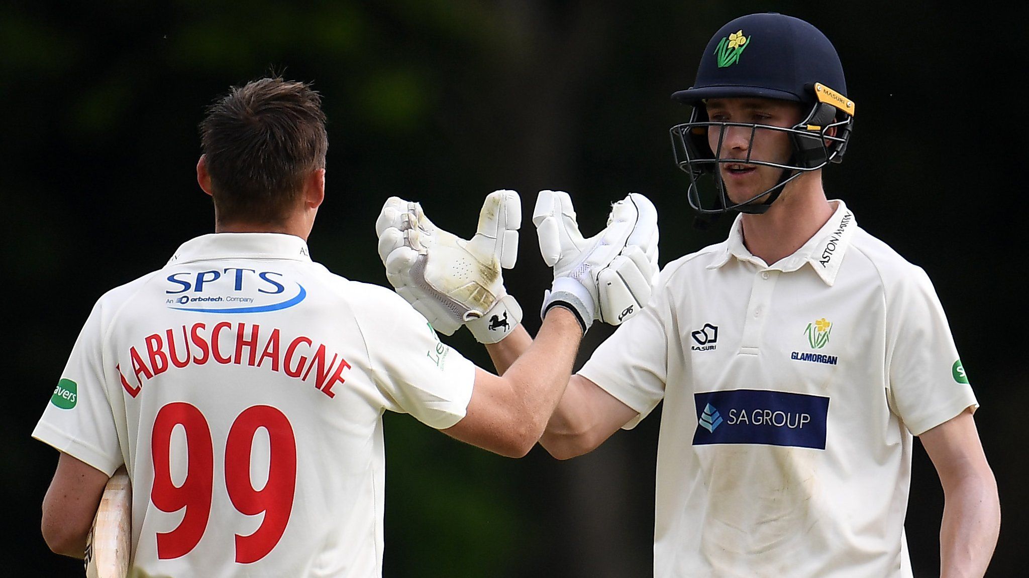 County Championship: Glamorgan set record stand in Sussex draw - BBC Sport