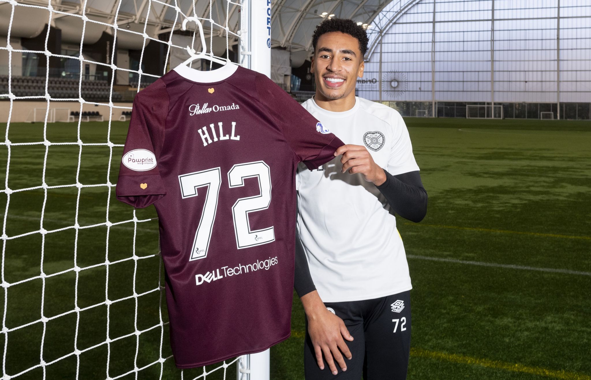 Hill hopes Hearts help him match dad's career highs - BBC Sport