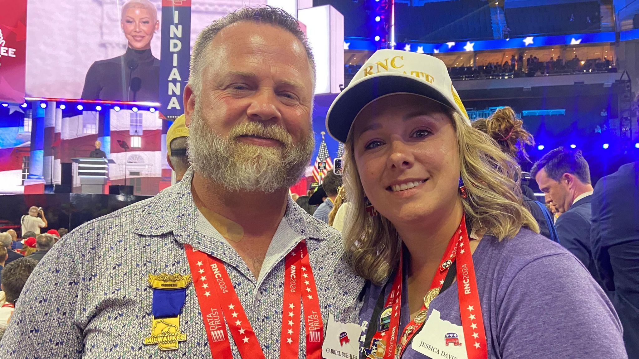 Republican convention: Relief for Trump faithful after shooting - BBC News