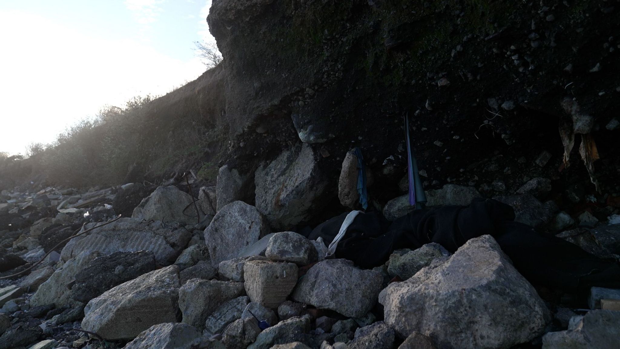 Coastal landfills spill waste on beaches and sea, say scientists - BBC News
