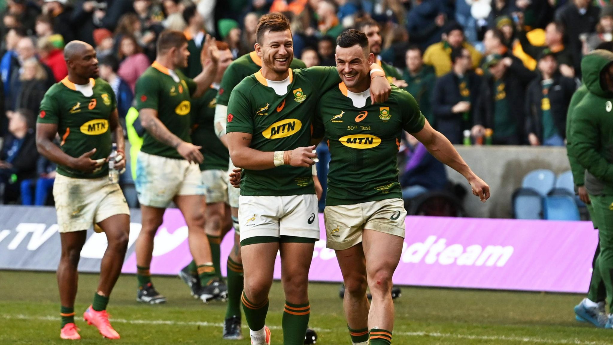 'Toughest game was probably Scotland' - Springboks' Jesse Kriel - BBC Sport