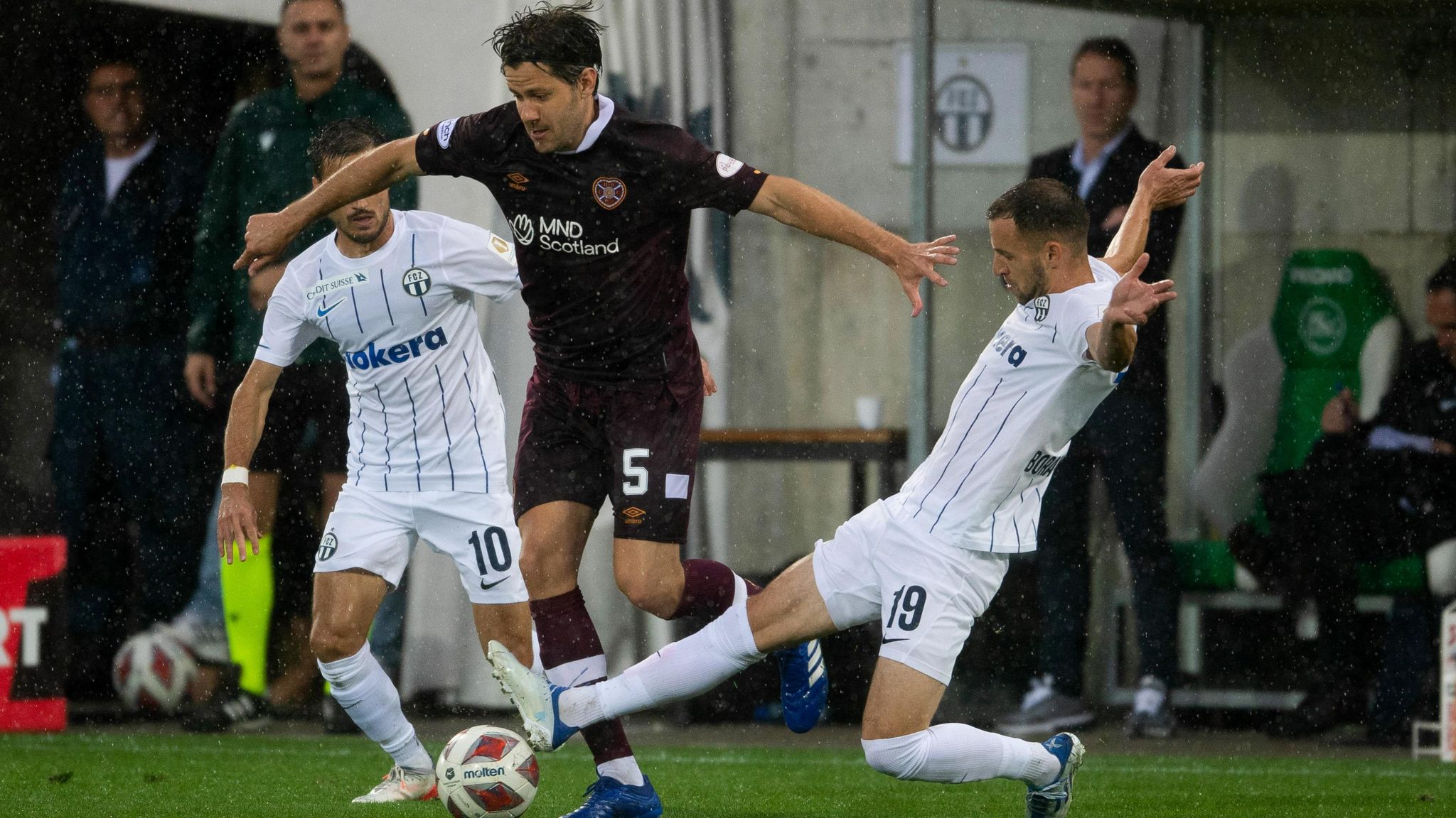 Hearts want to play with 'best possible teams', says Peter Haring - BBC ...