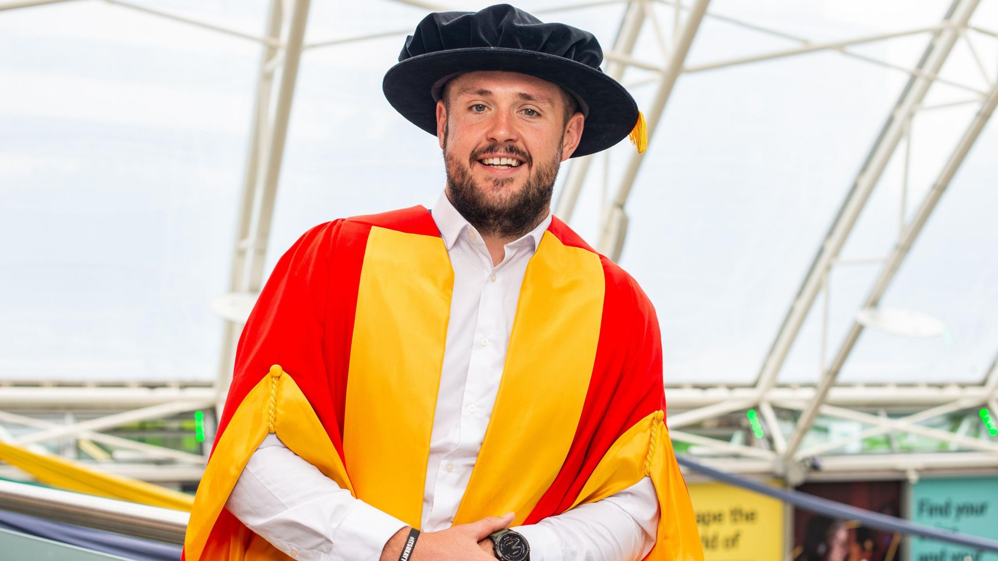 Andy's Man Club co-founder recognised with University of Bradford award ...