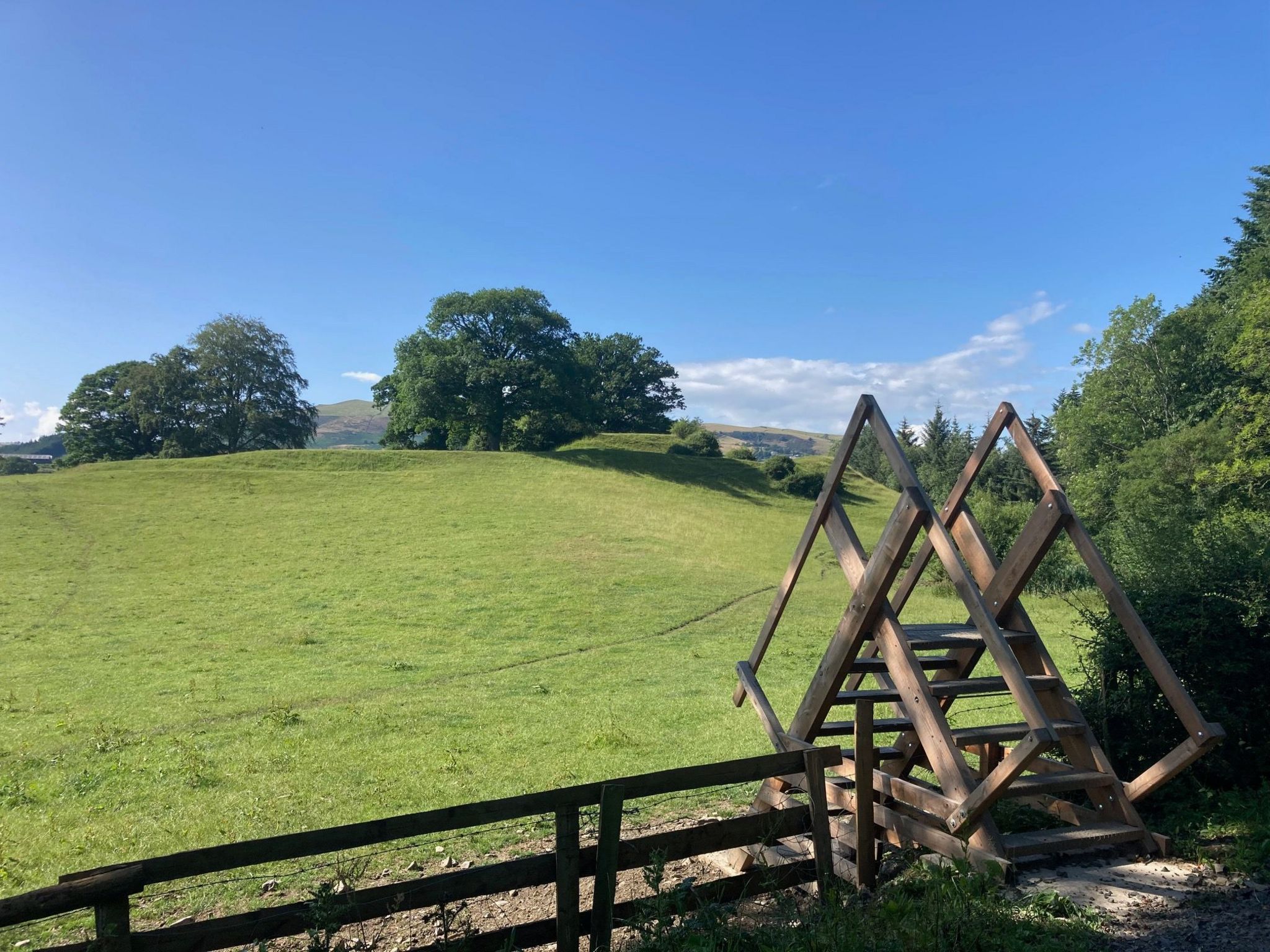Llywodraeth Cymru ddim am brynu safle castell Owain Glyndŵr - BBC Cymru Fyw