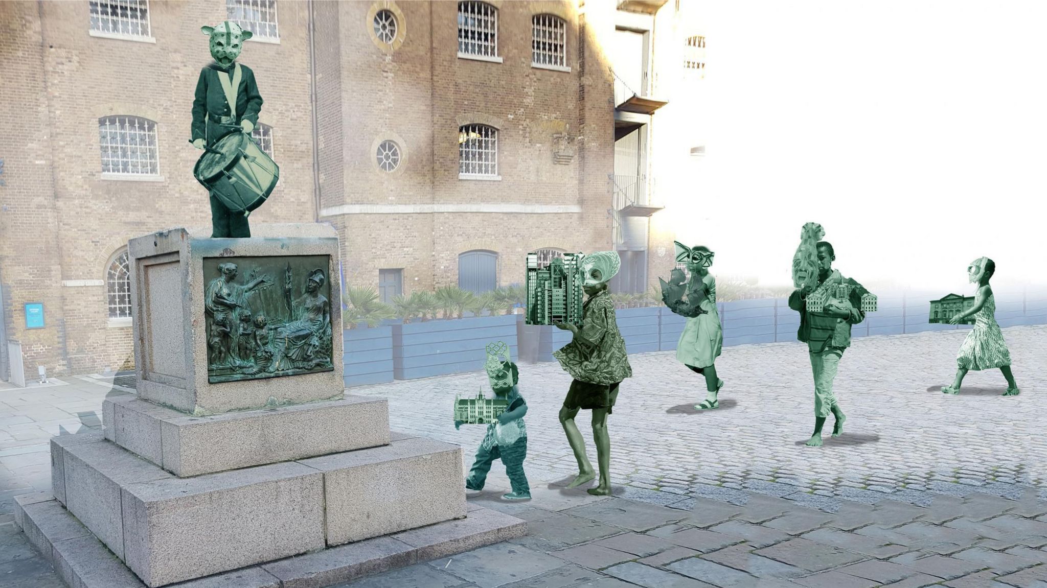 Shortlist announced for Docklands slavery sculpture memorial - BBC News
